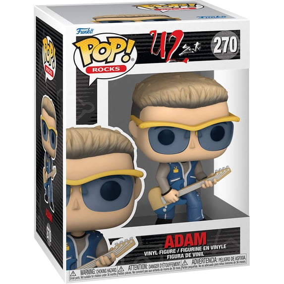 Walmart Exclusive: U2 - FUNKO POP! ROCKS: Adam Clayton from ZooTV ...