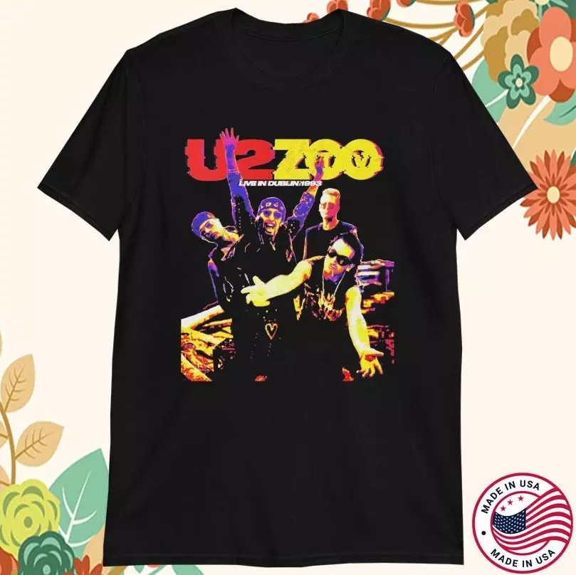 U2 Zooropa Band Cutout Live In Dublin 1993 T-shirt size S-5XL - Walmart.com