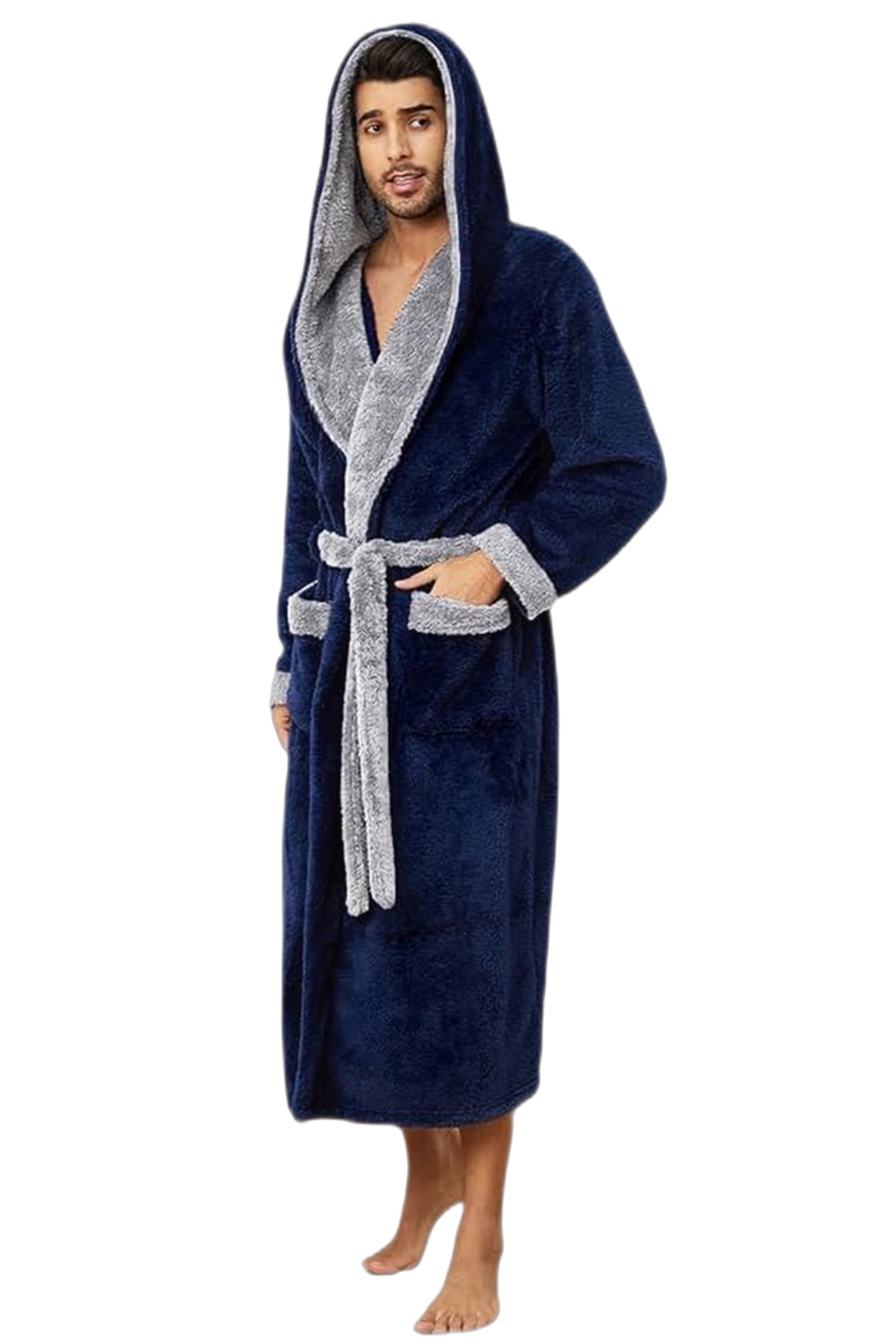 U2SKIIN Mens Hooded Robe, Big and Tall Full Length Plush Robe for Men ... U2SKIIN Mens Hooded Robe, Big and Tall Full Length Plush Robe for Men ...