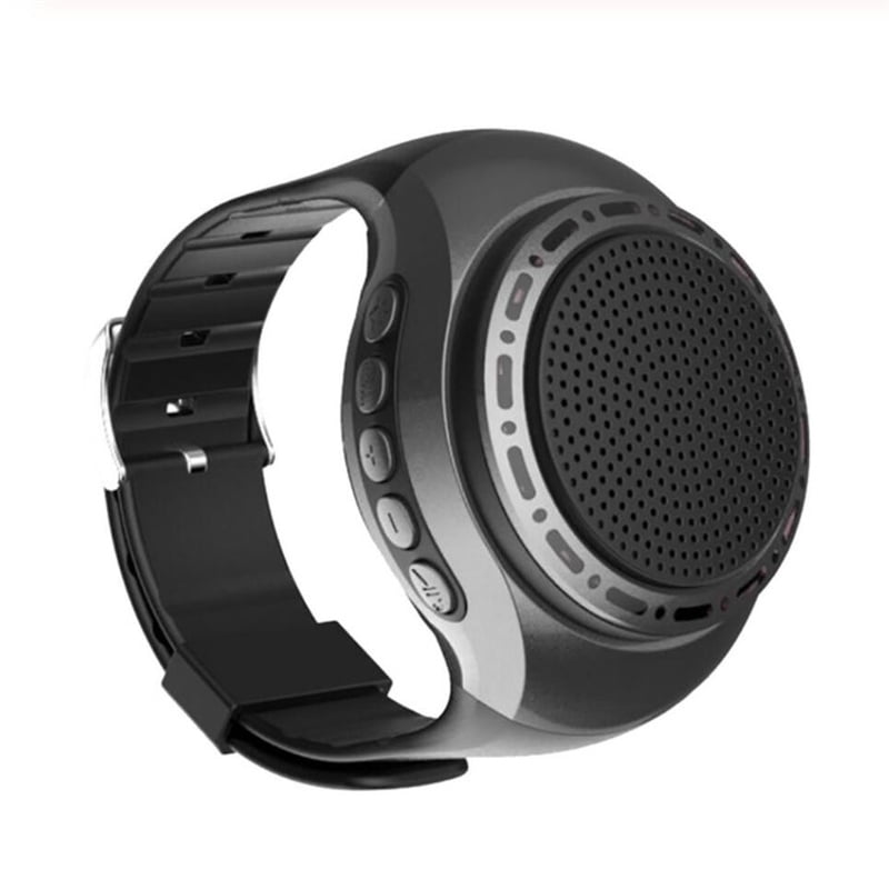 U6 Bluetooth Speaker, Wrist Watch BT Speakers with FM Radio, 32GB ...
