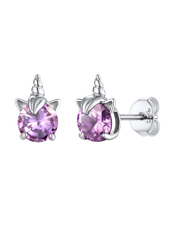 Children's Birthstone Earrings