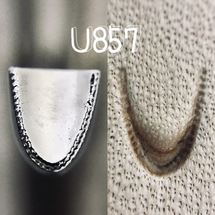 U857 Mule Foot Leather Stamp OKA Japan - Walmart.com