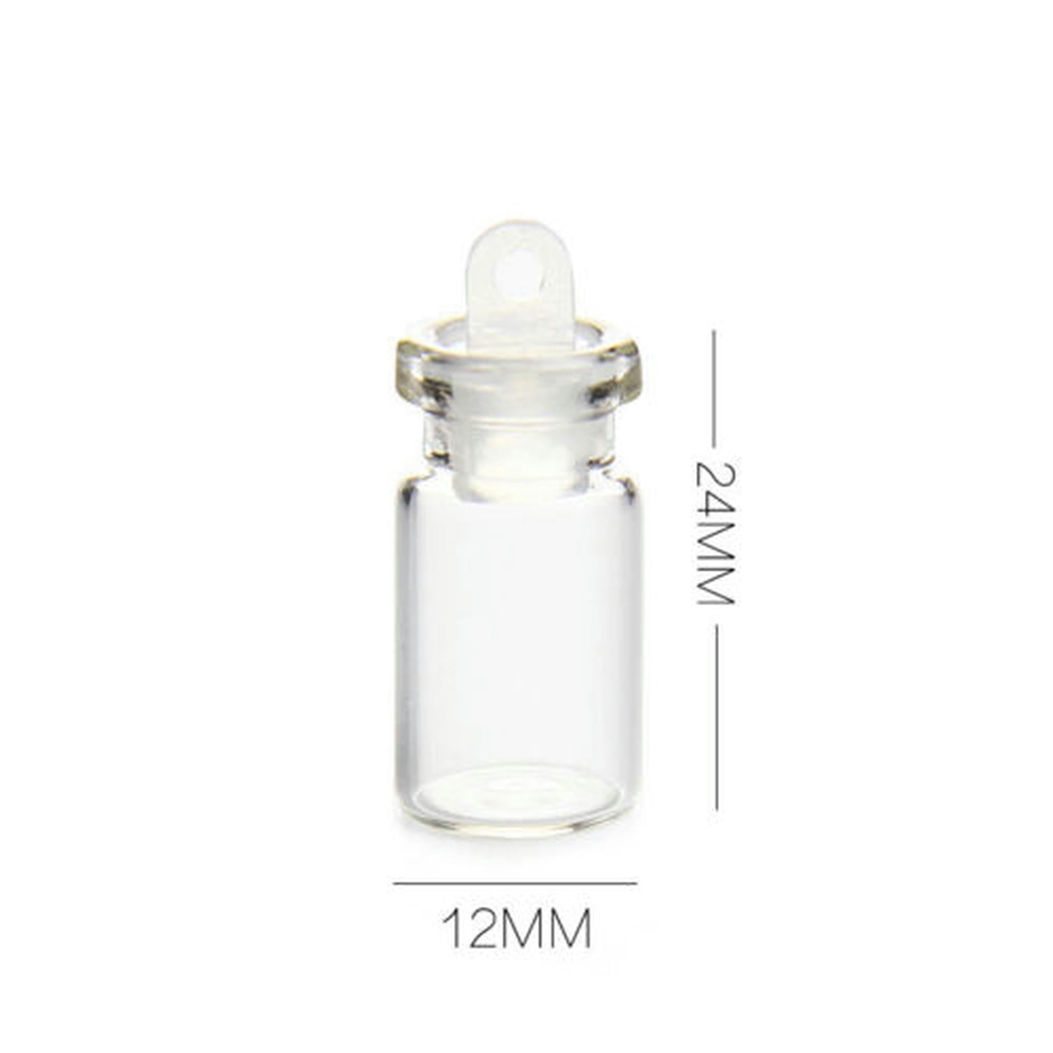 U8MO 1.5ml Cork Stopper Glass Vial Jars Containers Bottle Drift Bottle ...
