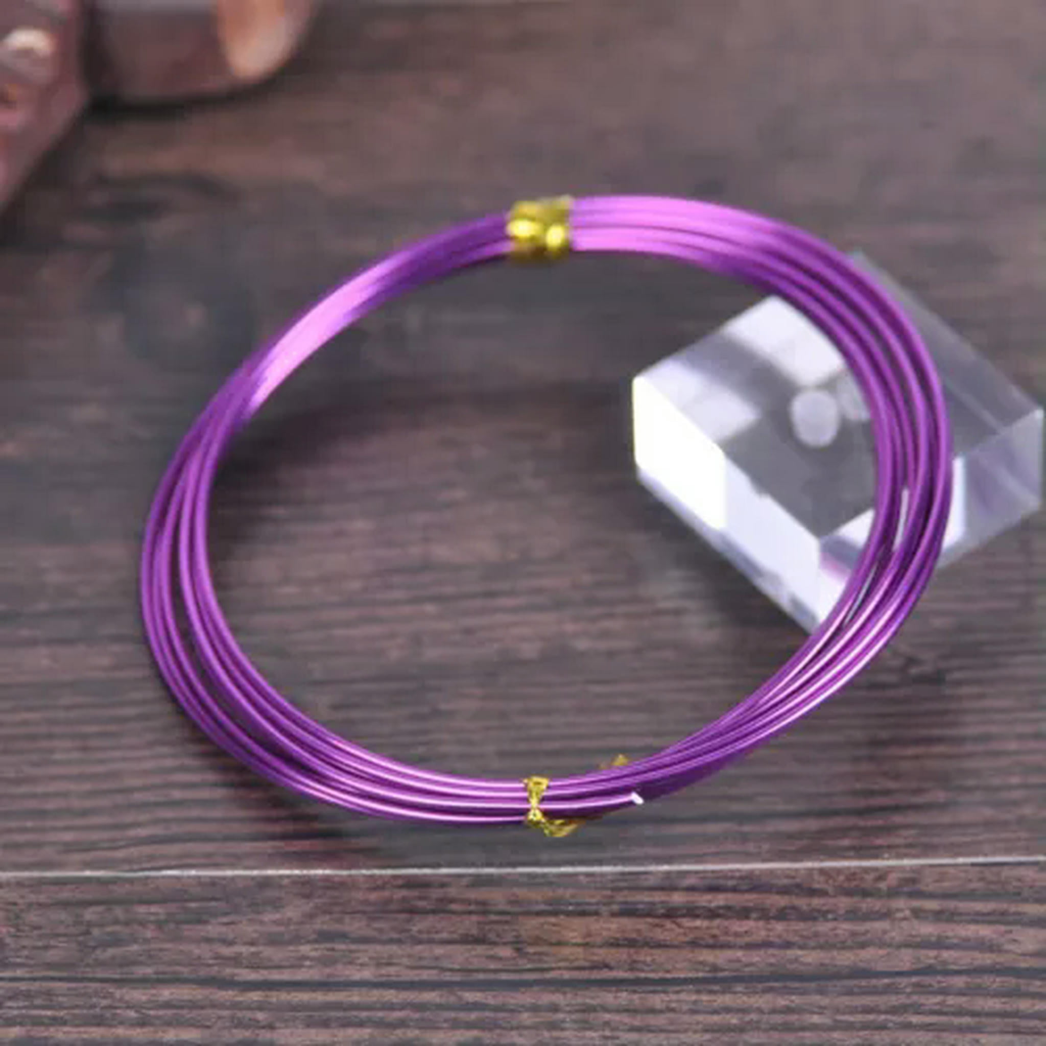 U8MO 1 Roll 1/1.5/2mm Soft Aluminum Metal Beading Wire Craft Jewelry ...