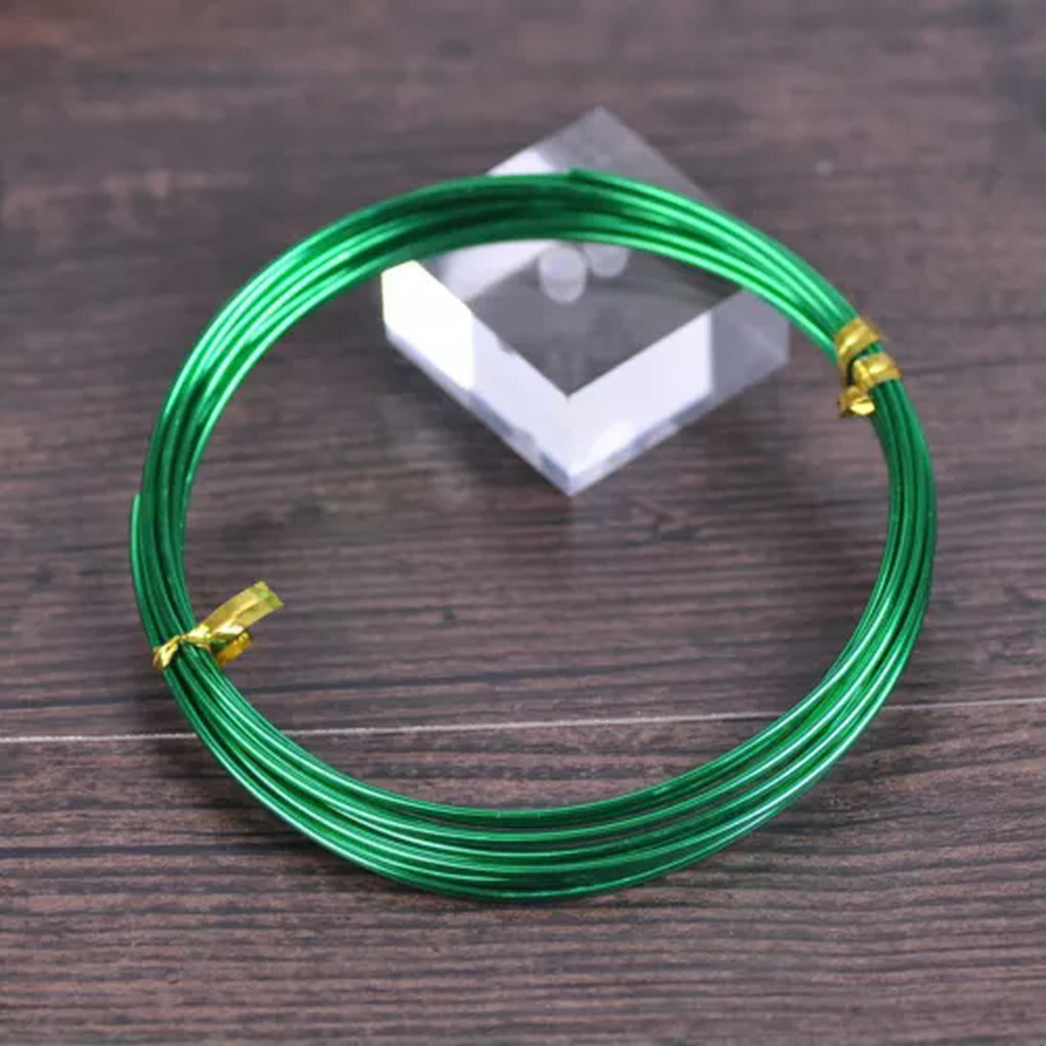 U8MO 1 Roll 1/1.5/2mm Soft Aluminum Metal Beading Wire Craft Jewelry ...