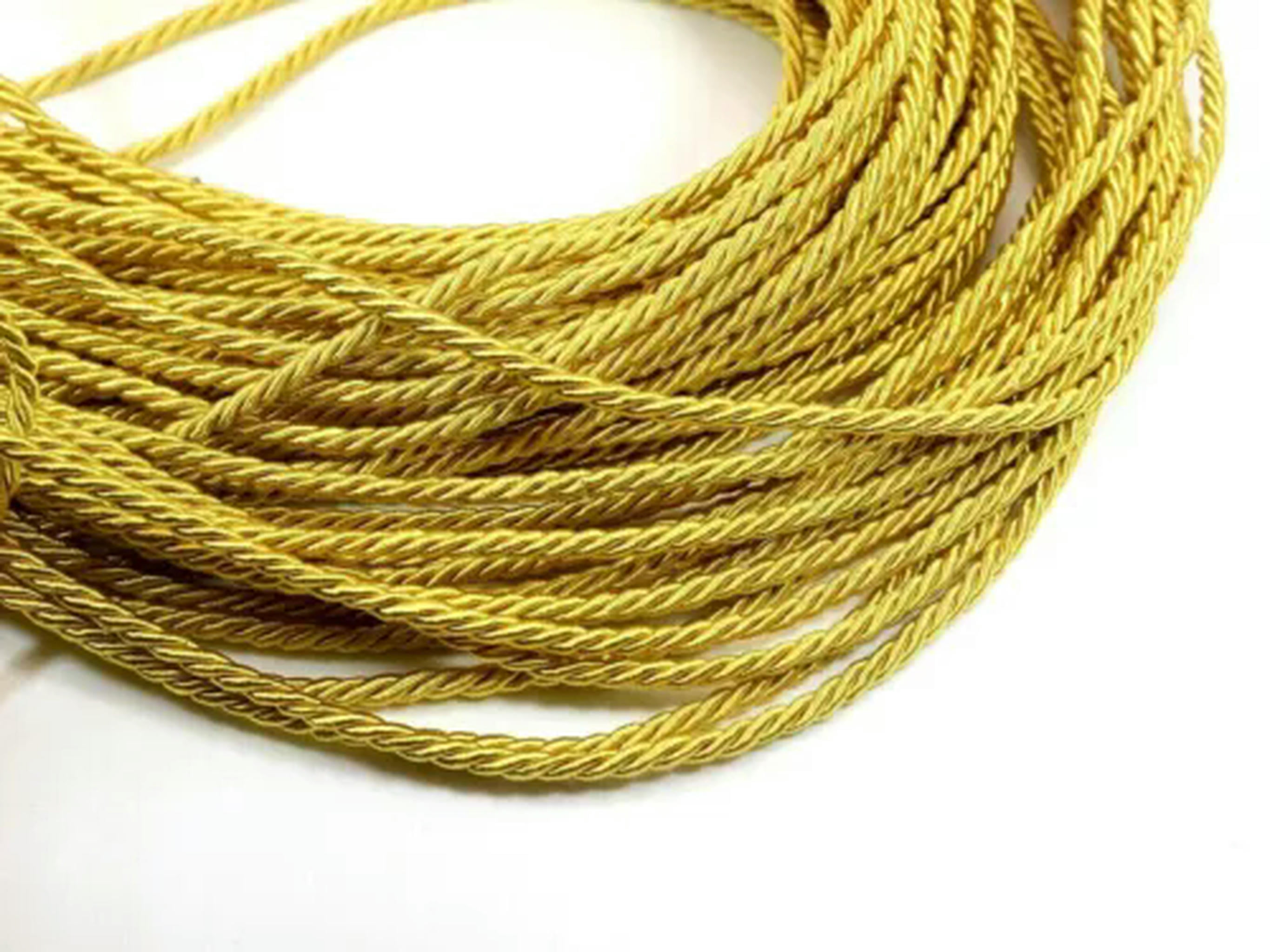 U8MO 10 Meters Twist String Twine Rope Bracelet Jewelry Cord Synthetic ...