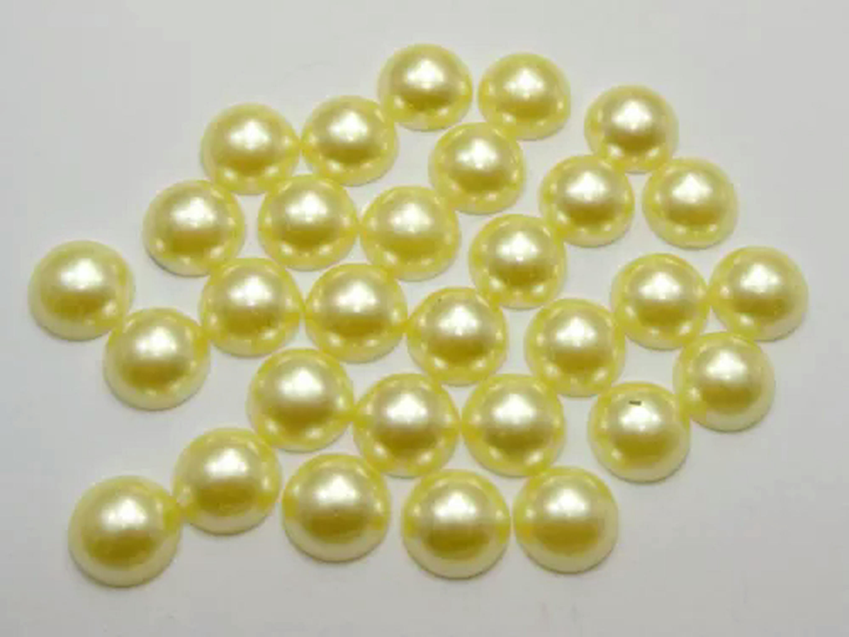 U8MO 100 Flatback Half Pearl Bead 12mm(1/2