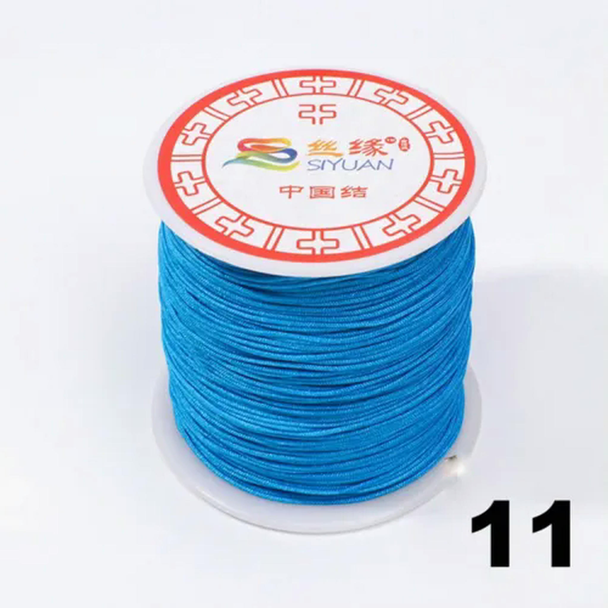 U8MO 100 Meters Nylon String Chinese Knotting Thread 0.8mm Braid ...