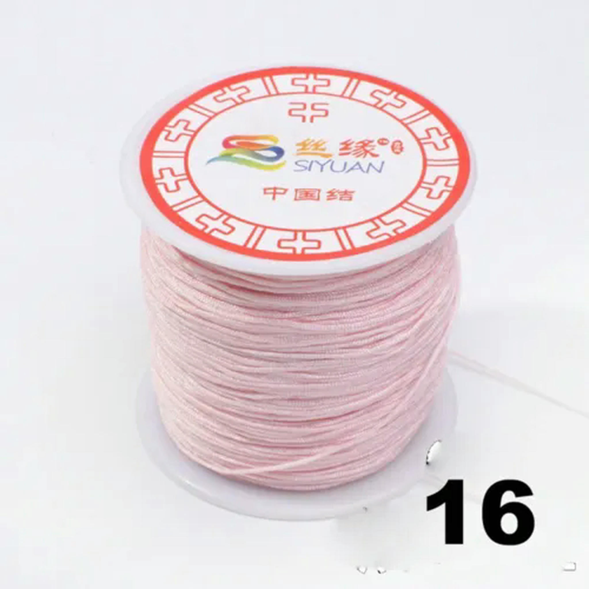U8MO 100 Meters Nylon String Chinese Knotting Thread 0.8mm Braid ...