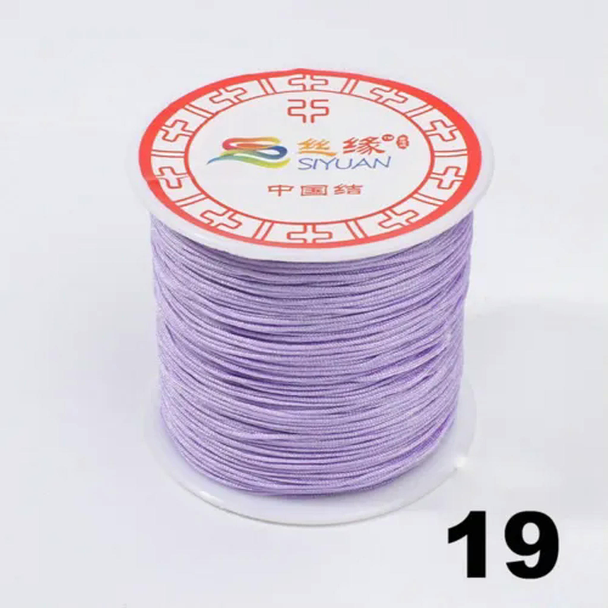 U8MO 100 Meters Nylon String Chinese Knotting Thread 0.8mm Braid ...