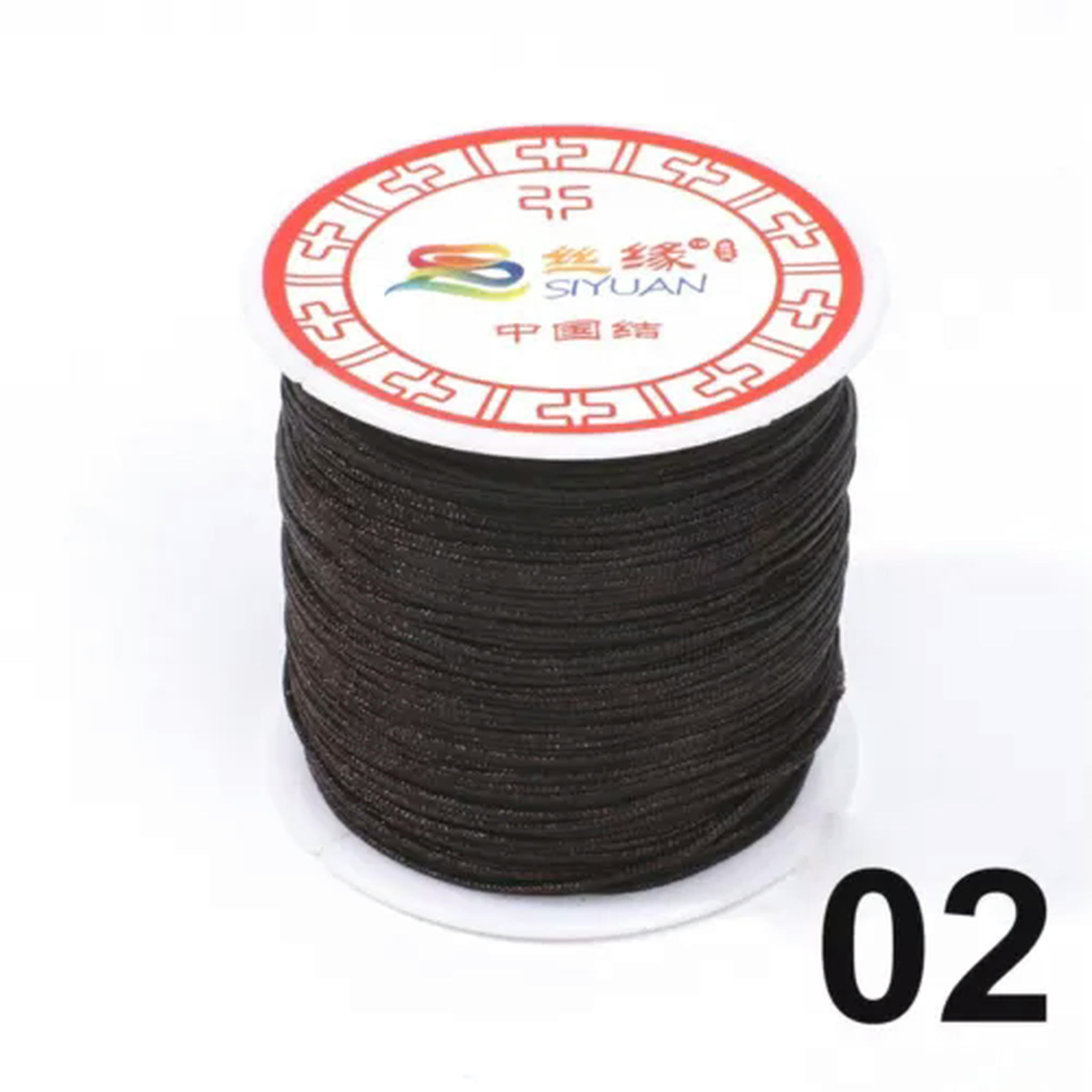 U8MO 100 Meters Nylon String Chinese Knotting Thread 0.8mm Braid ...