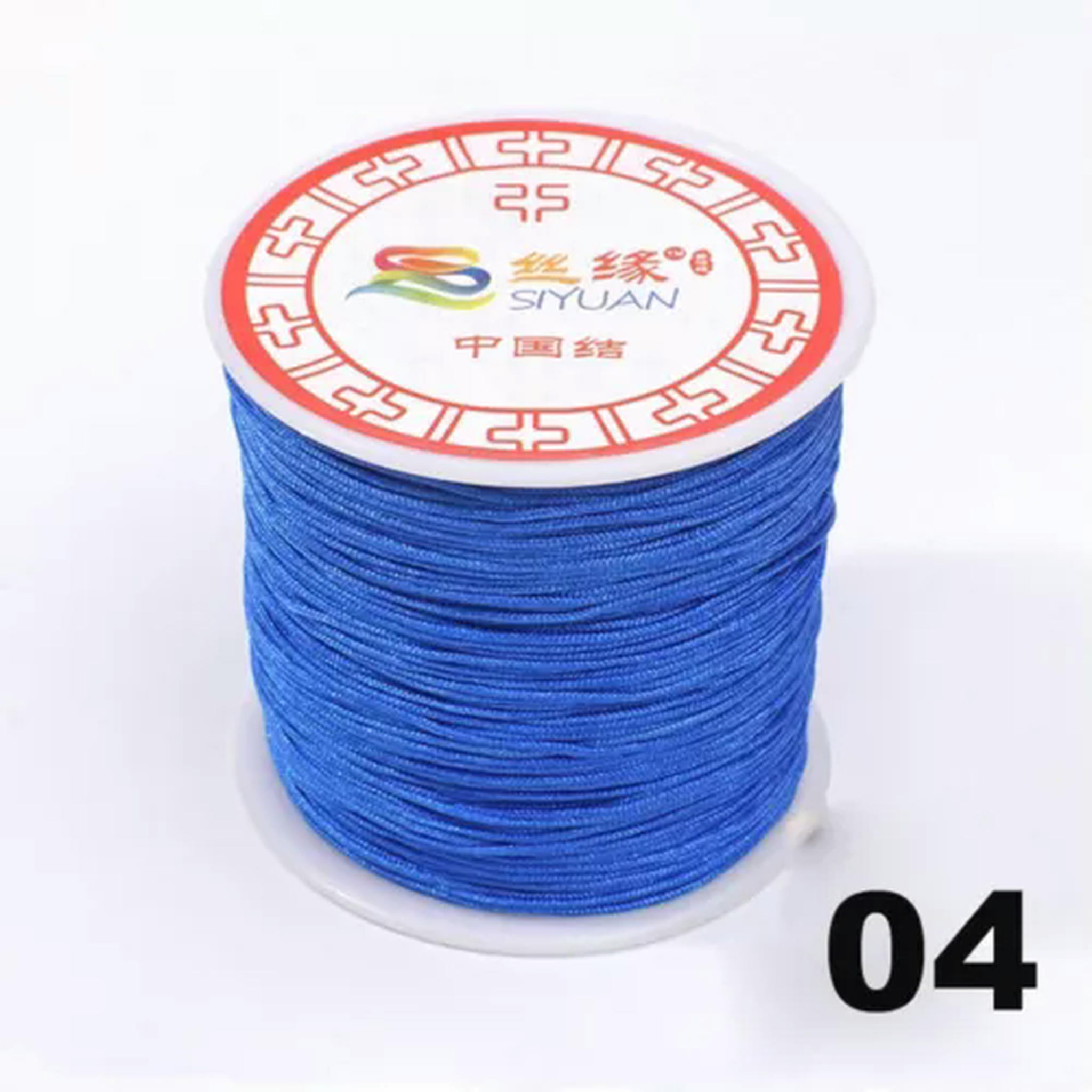 U8MO 100 Meters Nylon String Chinese Knotting Thread 0.8mm Braid ...