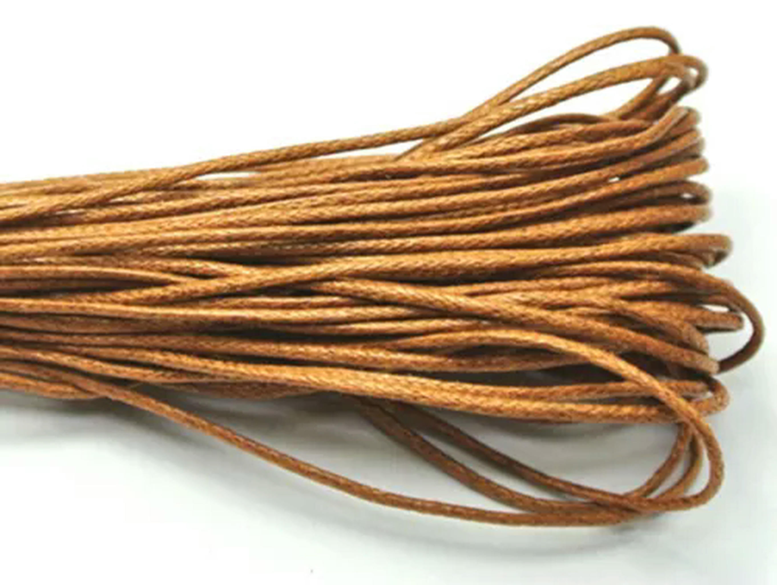 U8MO 100 Meters Waxed Cotton Beading Cord Thread Line 1mm Jewelry ...