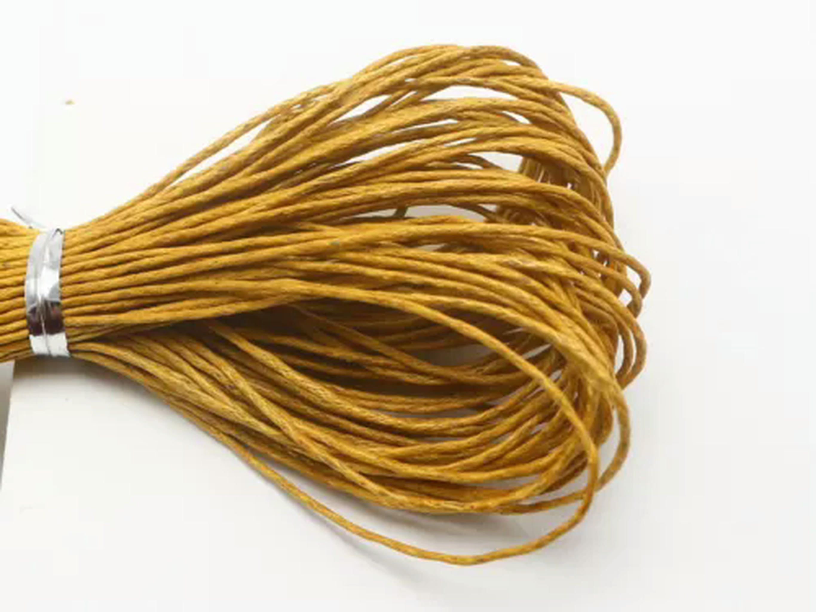 U8MO 100 Meters Waxed Cotton Beading Cord Thread Line 1mm Jewelry ...