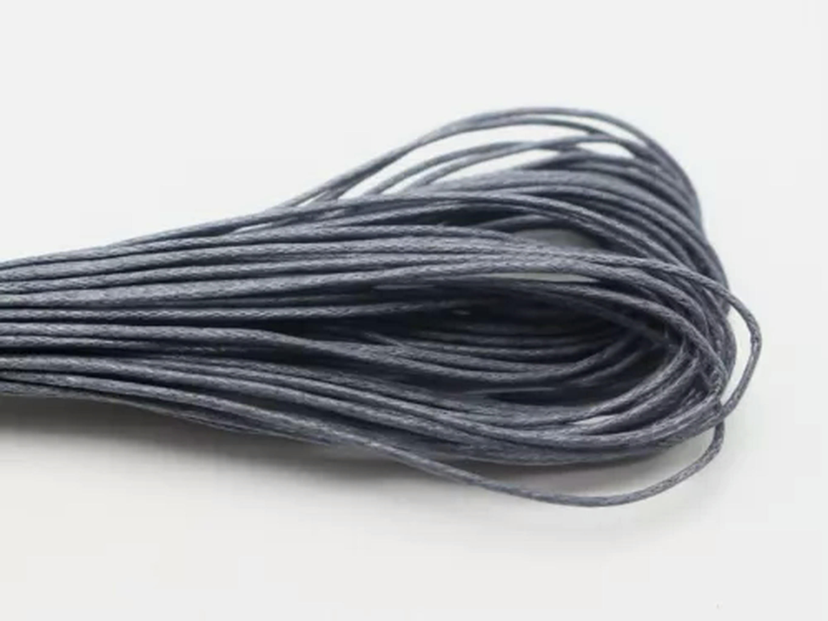 U8MO 100 Meters Waxed Cotton Beading Cord Thread Line 1mm Jewelry ...