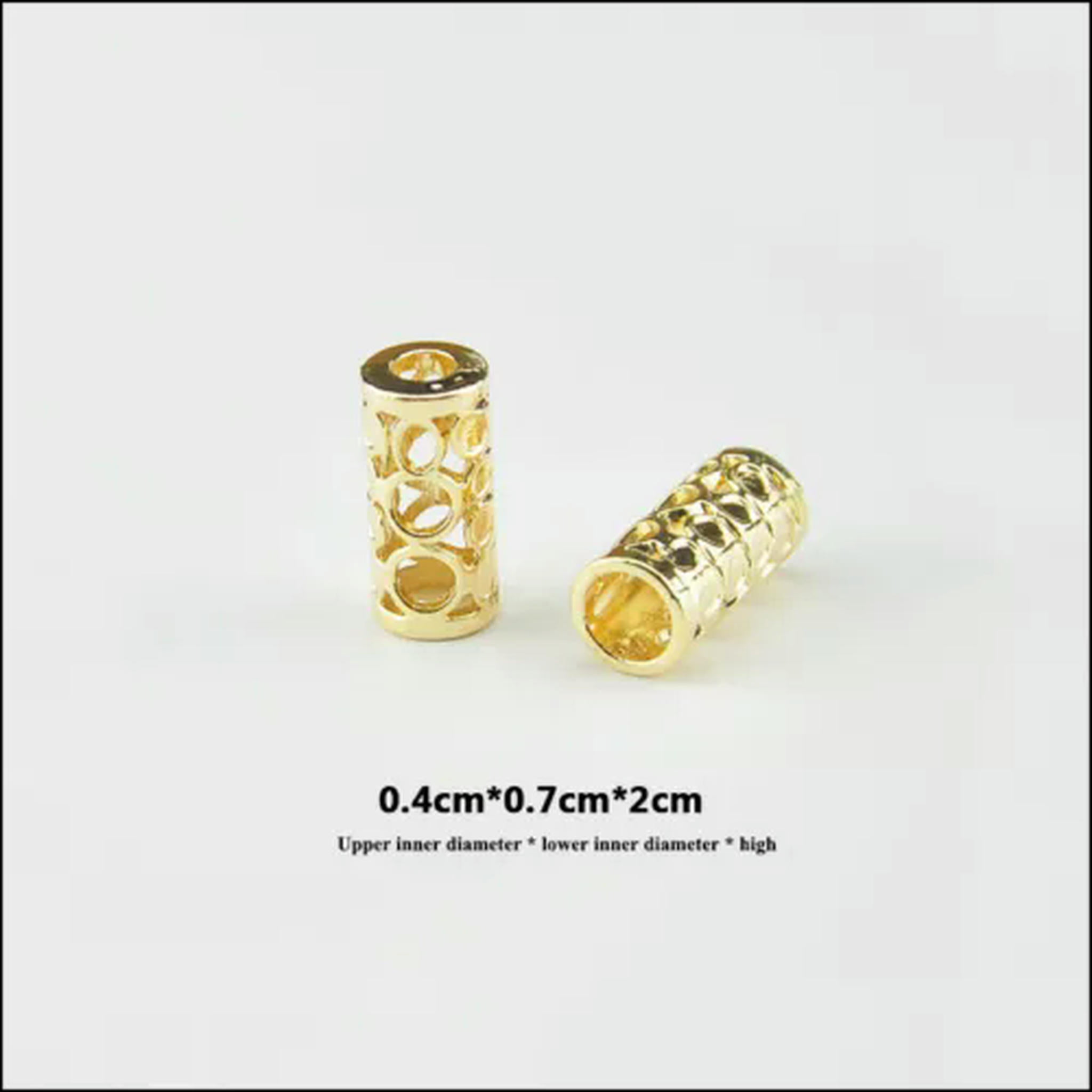 U8MO 10X Metal Bell Drawstring Rope Ends Cord Stopper Paracord Lock-1 ...