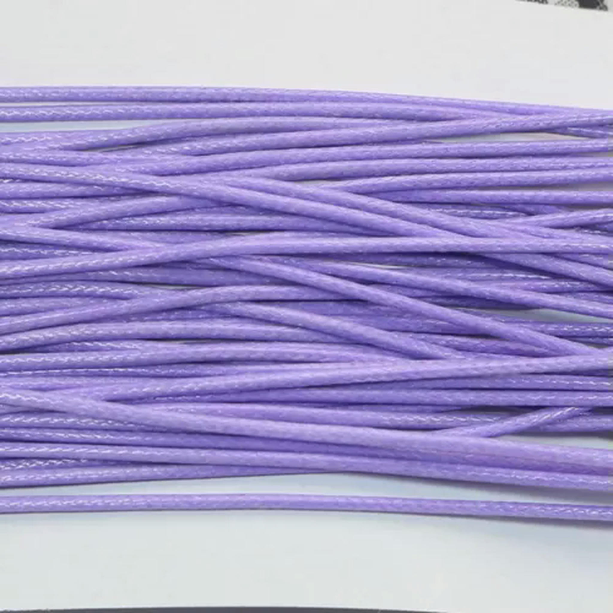 U8MO 11 Yards Korean Waxed Cord String Thread Round 1.5mm for Bracelet ...