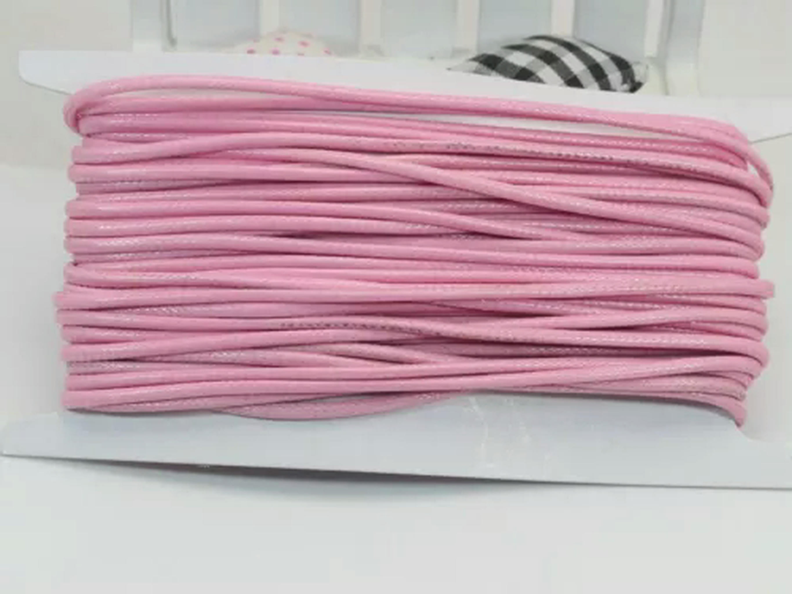 U8MO 11 Yards Korean Waxed Cord String Thread Round 2mm for Bracelet ...