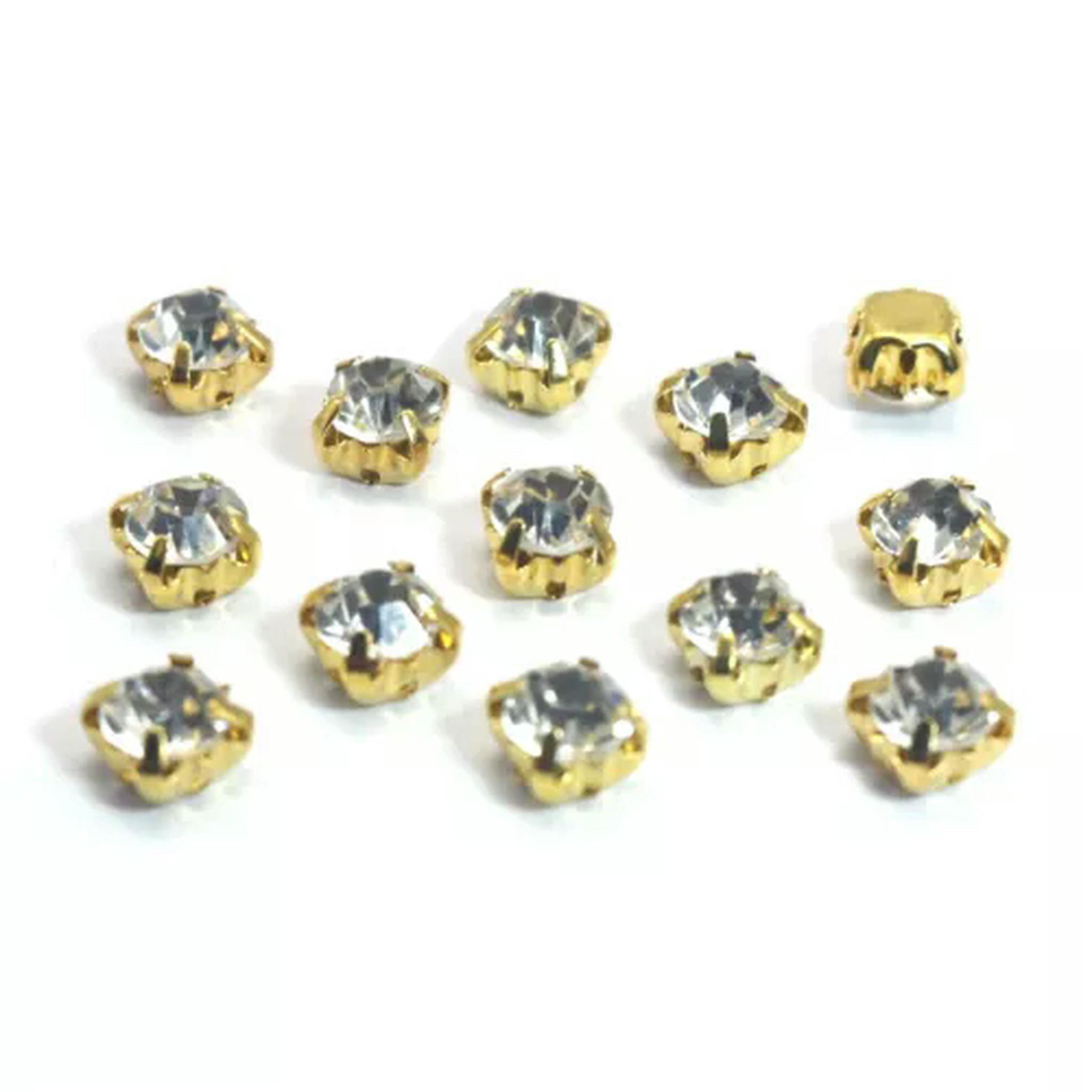 U8MO 1440 Crystal Glass Rose Montees Rhinestone Gems 4mm SS16 Sew on ...
