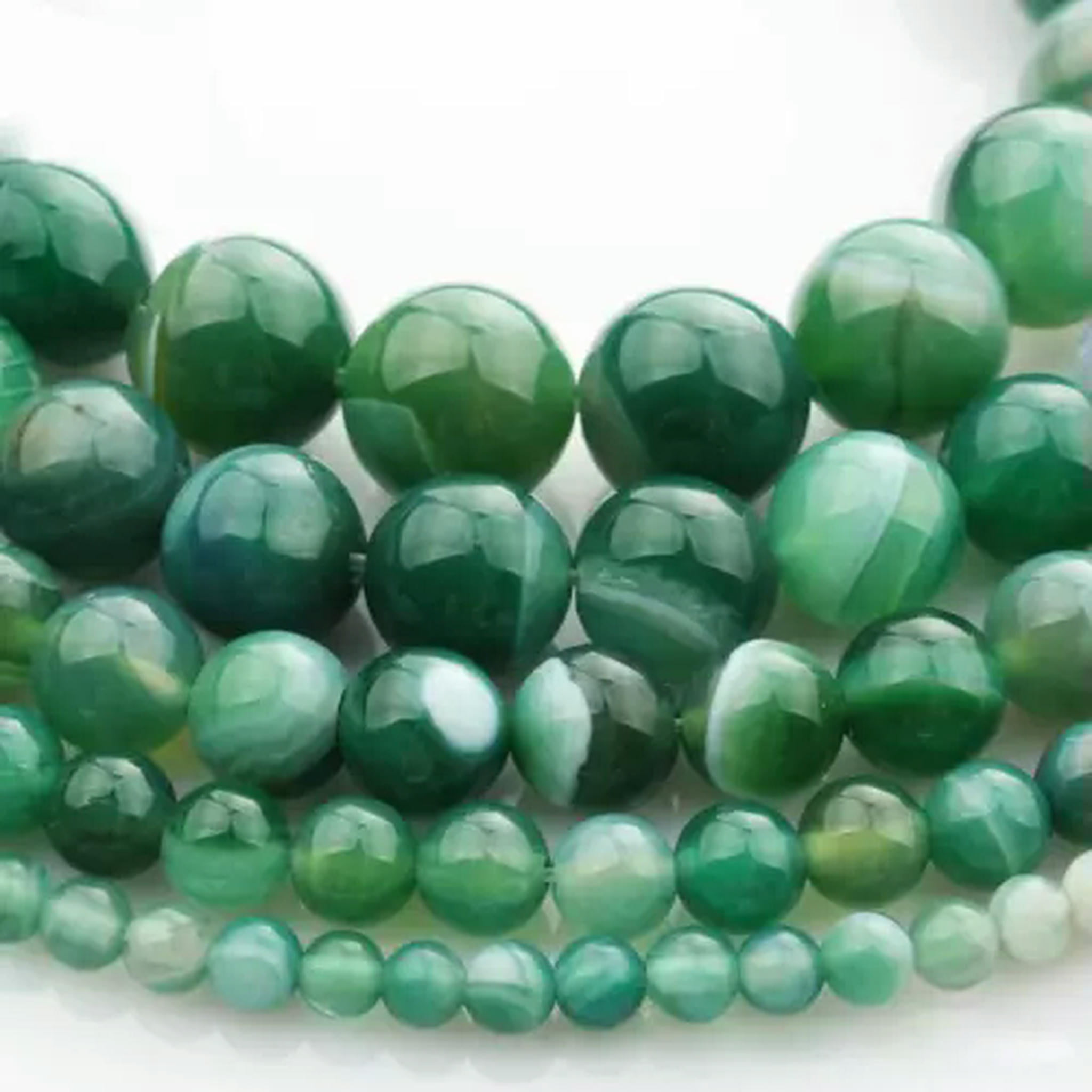 U8MO 15" Strand Natural Stone Rock Gemstone Round Beads 4mm 6mm 8mm ...