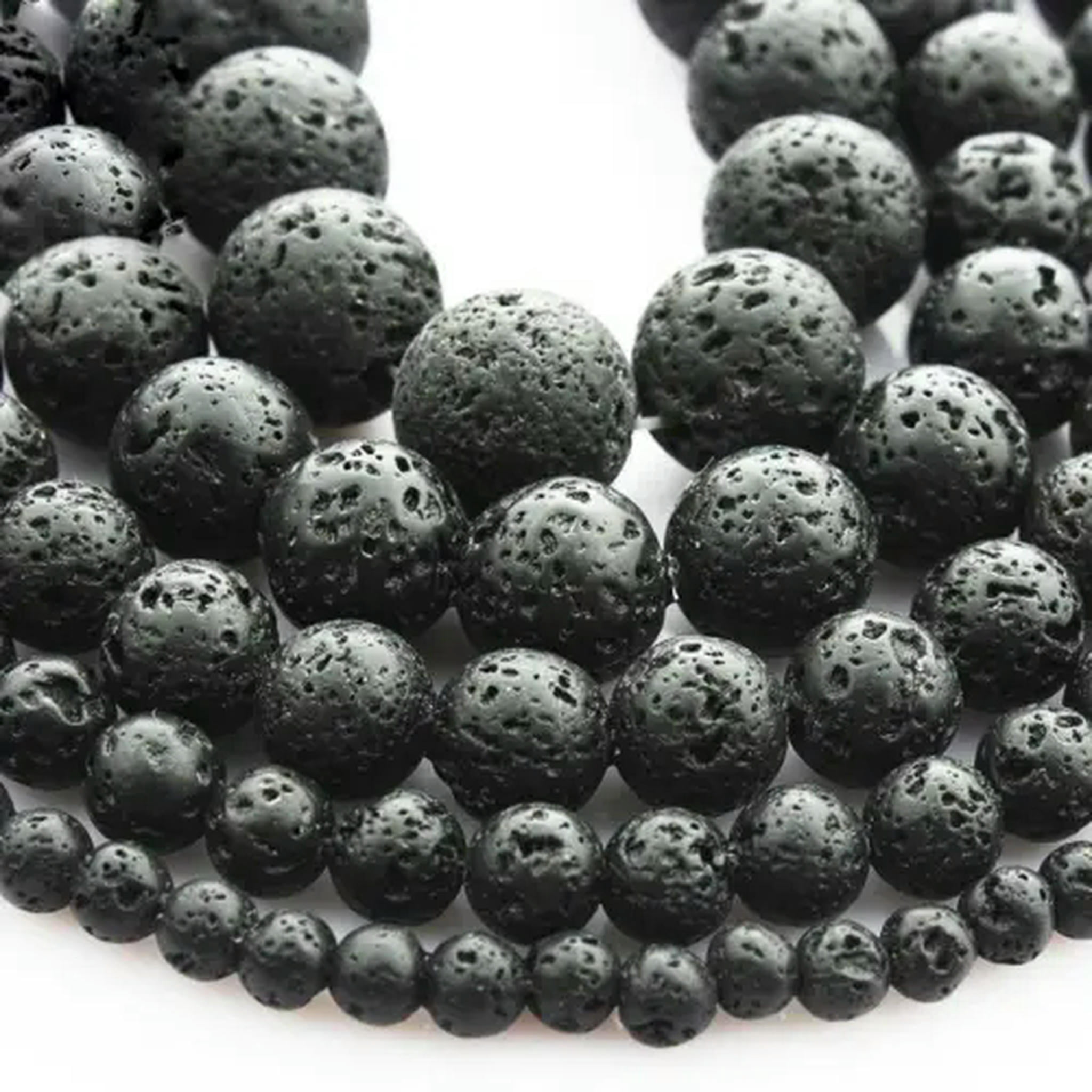 U8MO 15" Strand Natural Stone Rock Gemstone Round Beads 4mm 6mm 8mm ...