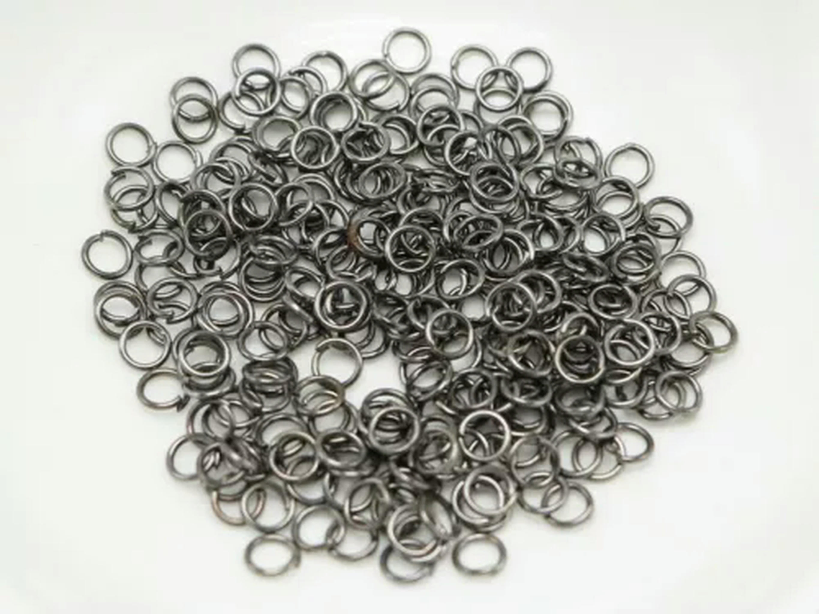 U8MO 1500 Metal Open Jump Ring 5X0.7mm Round Loop O-Ring Link Connector ...