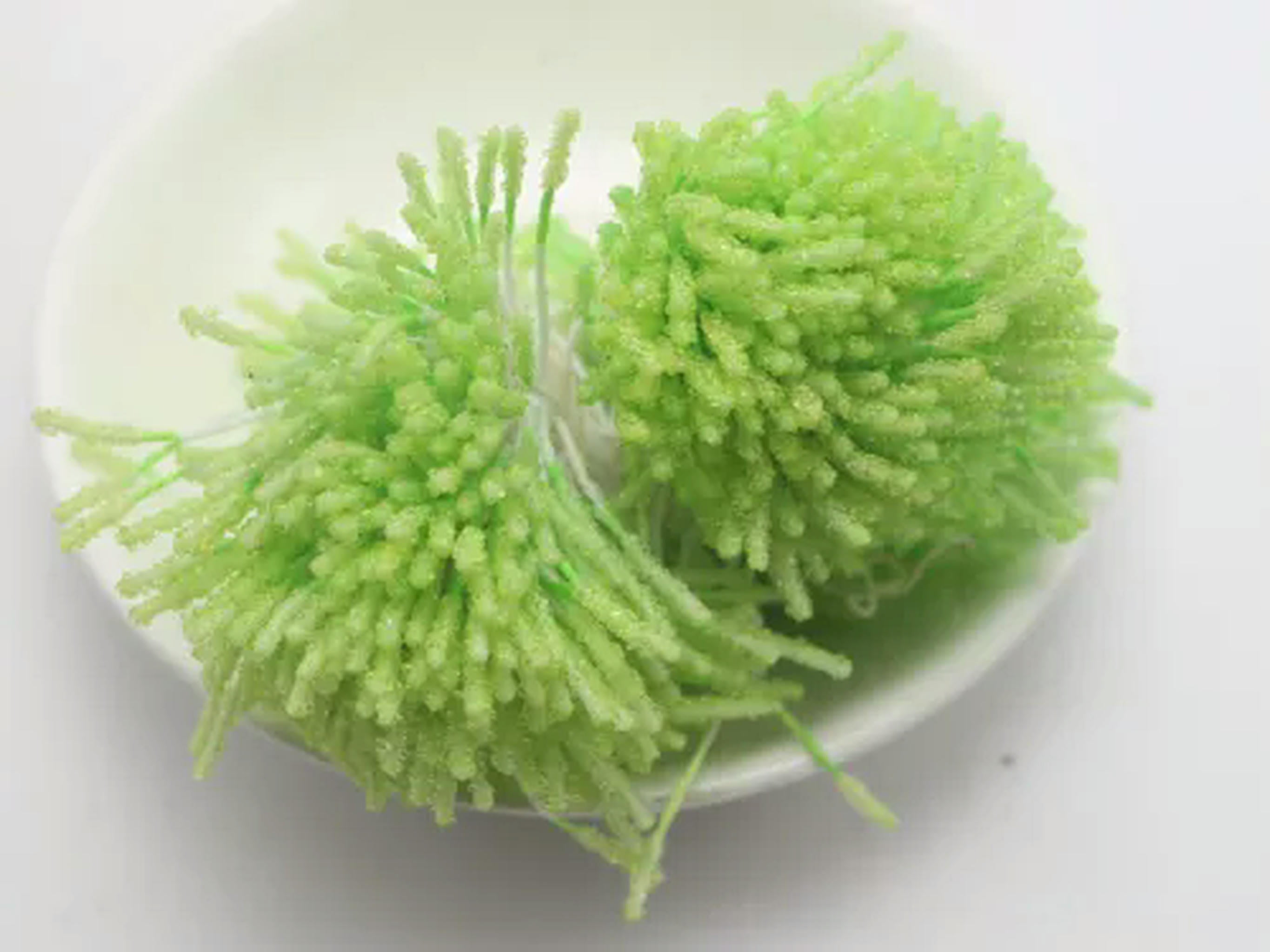 U8MO 1500Pcs Glass Caviar Beads Head Artificial Flower Stamen Mini ...