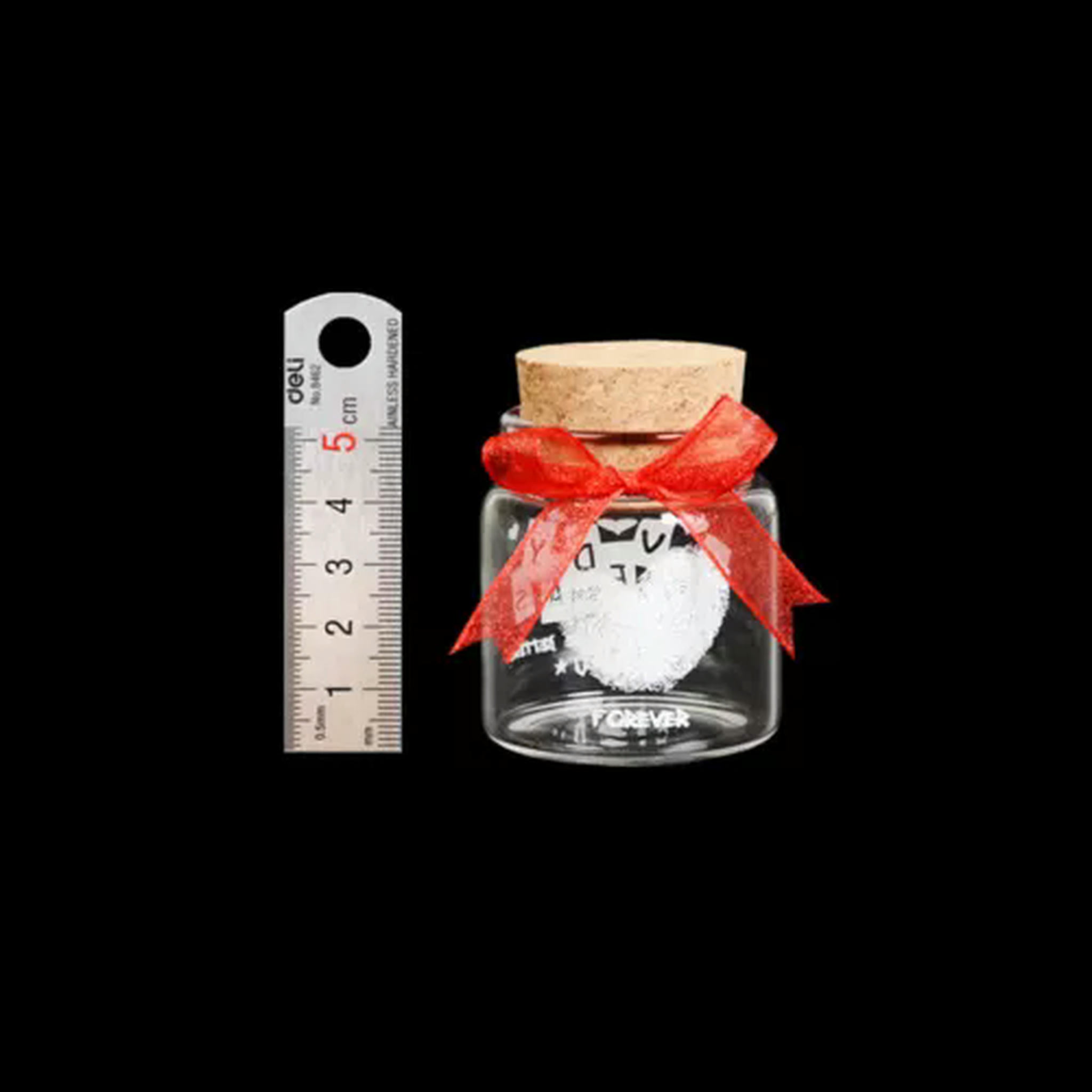 U8MO 1X Cork Stopper Glass Vial Jars Gift Containers Bottle Wishing ...