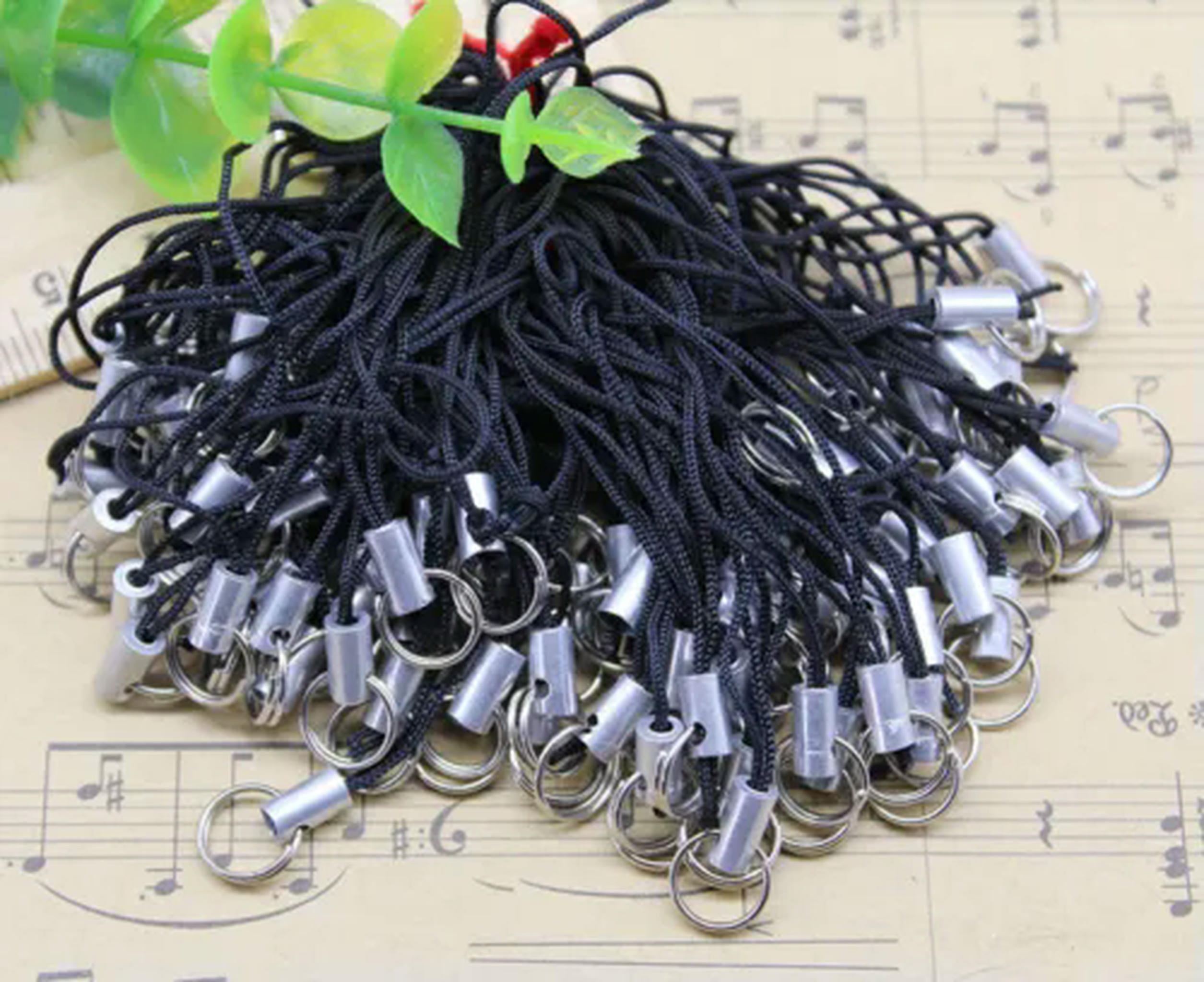 U8MO 20/50/100X Cell Phone Lanyard Cord Strap Lariat Mobile Double Loop ...
