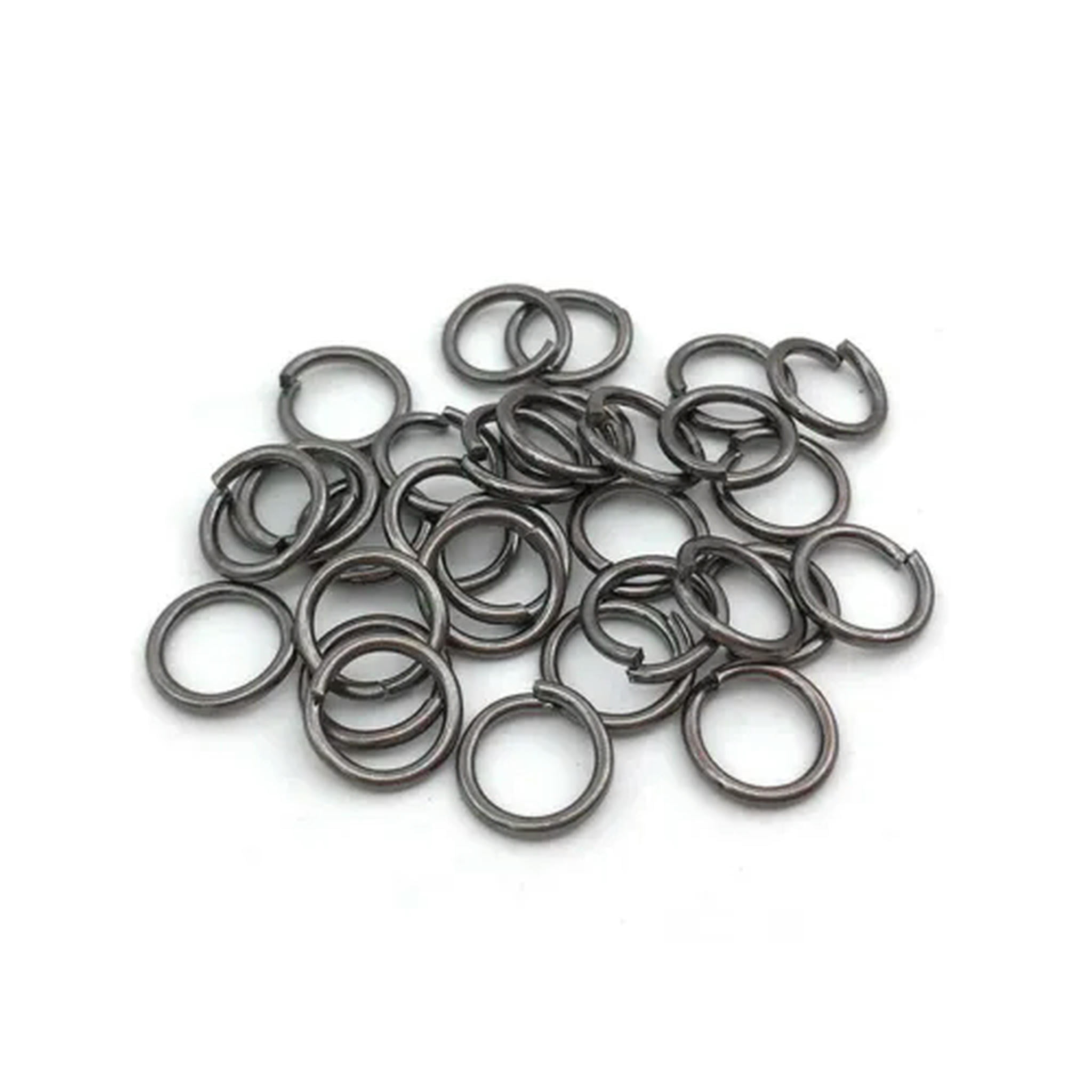 U8MO 200pcs DIY Open Single Loops Jump Rings Split Ring for jewelry ...