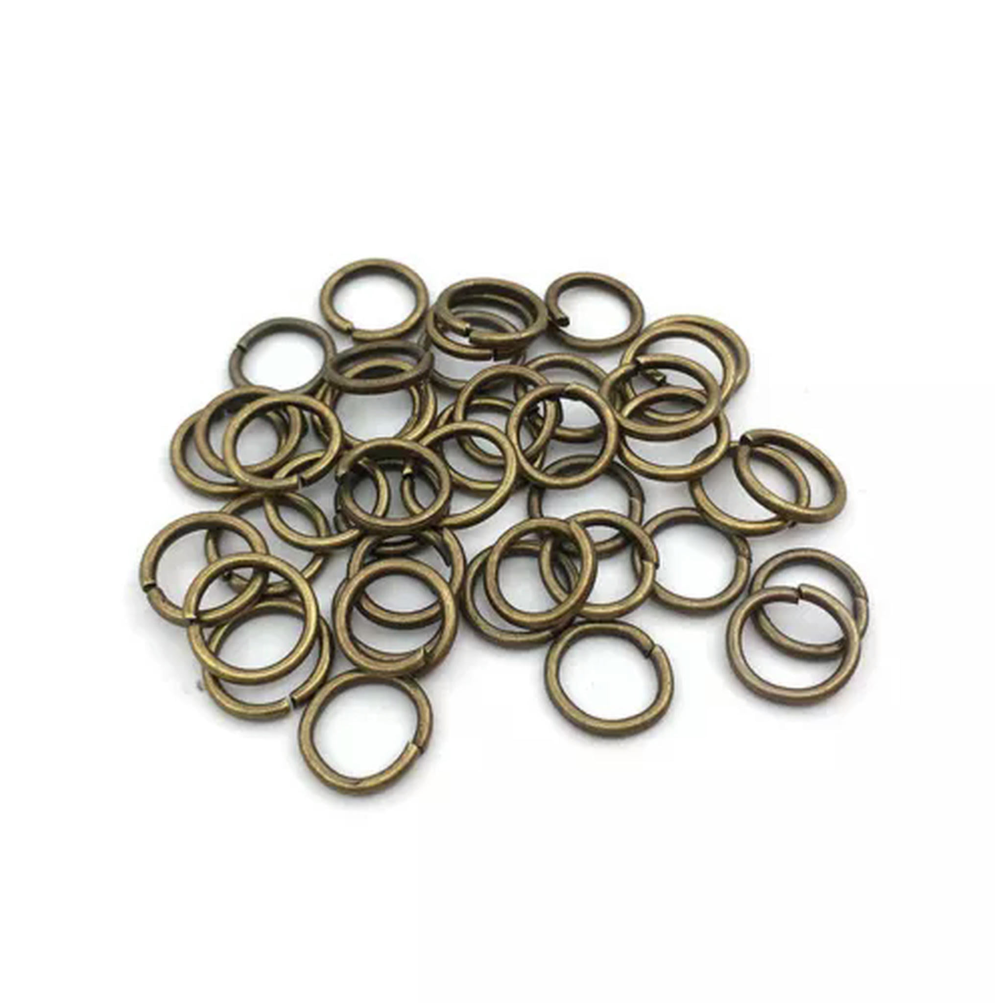 U8MO 200pcs DIY Open Single Loops Jump Rings Split Ring for jewelry ...