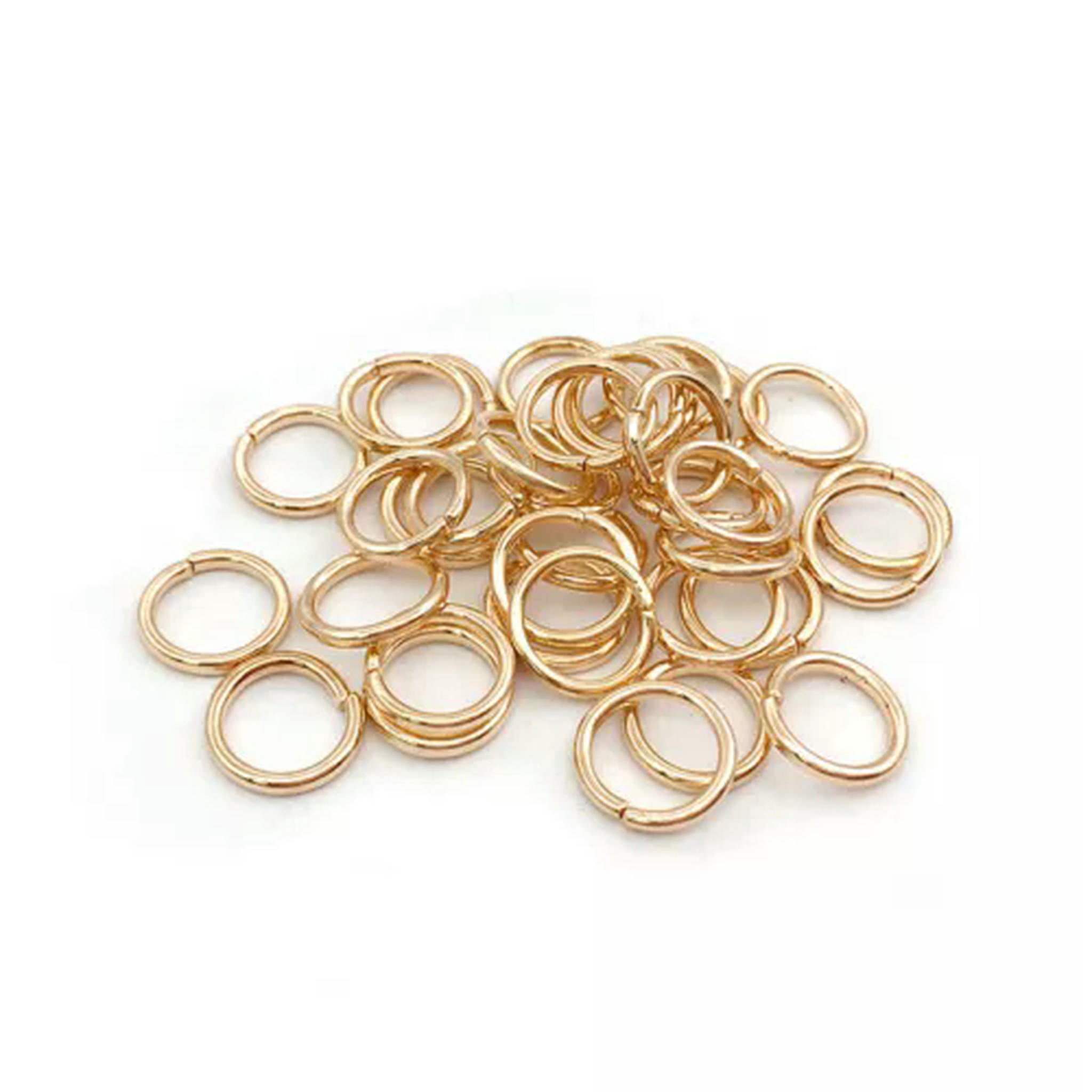 U8MO 200pcs DIY Open Single Loops Jump Rings Split Ring for jewelry ...