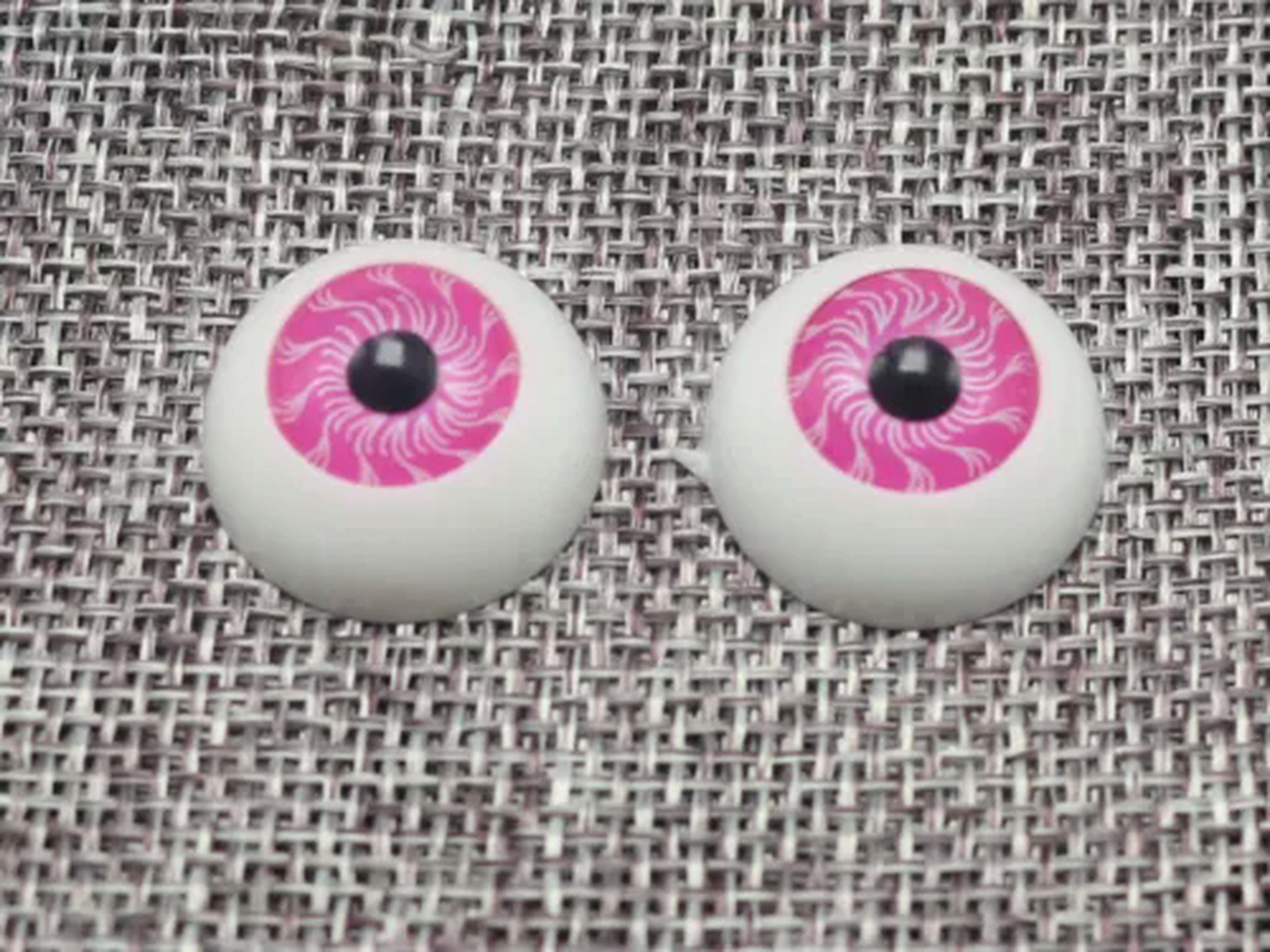 U8MO 20pcs (10pairs) Acrylic Round Doll Eyes Eyeballs 20mm Troll Eye ...