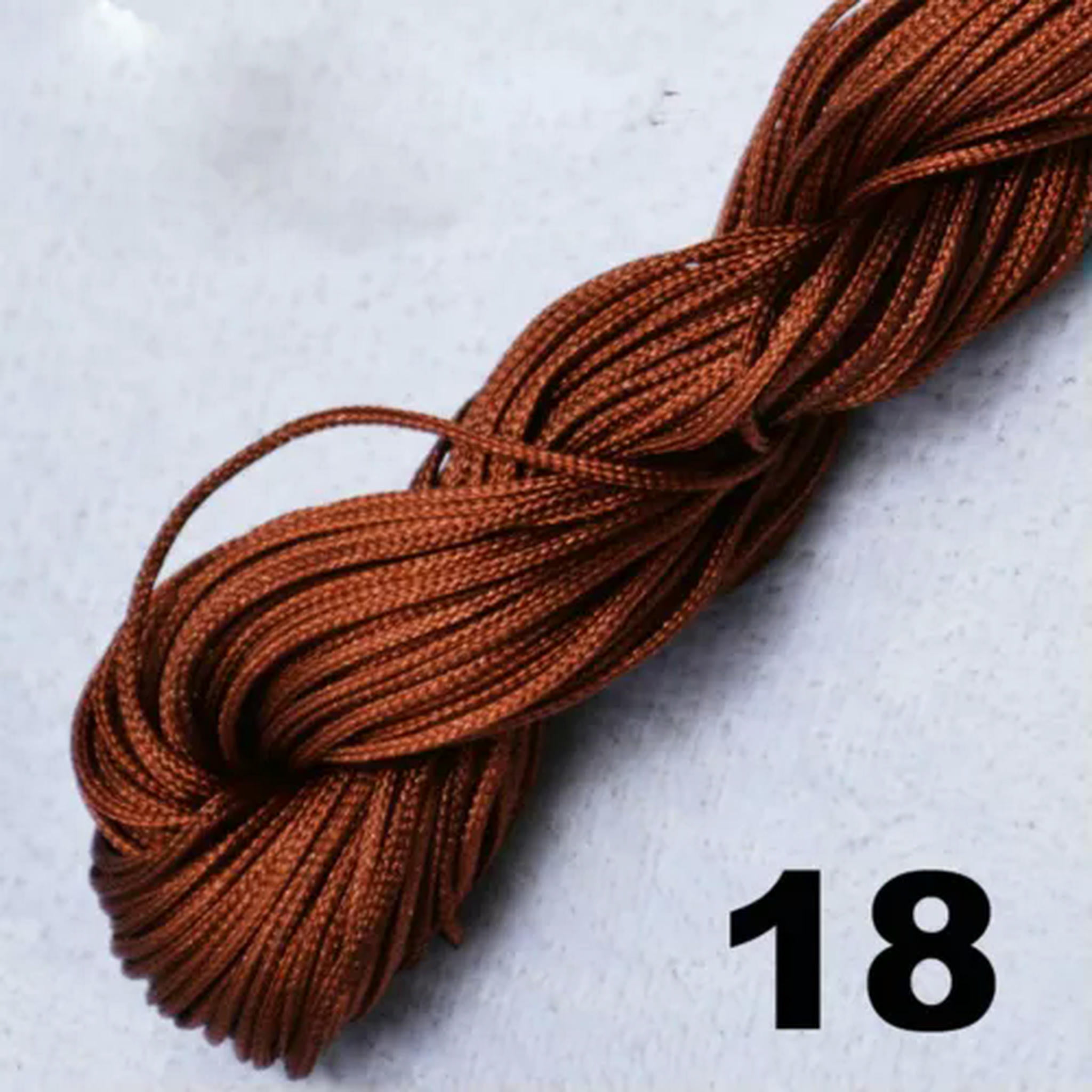 U8MO 24 Meters Nylon String Chinese Knotting Thread B 1.5mm Macrame ...