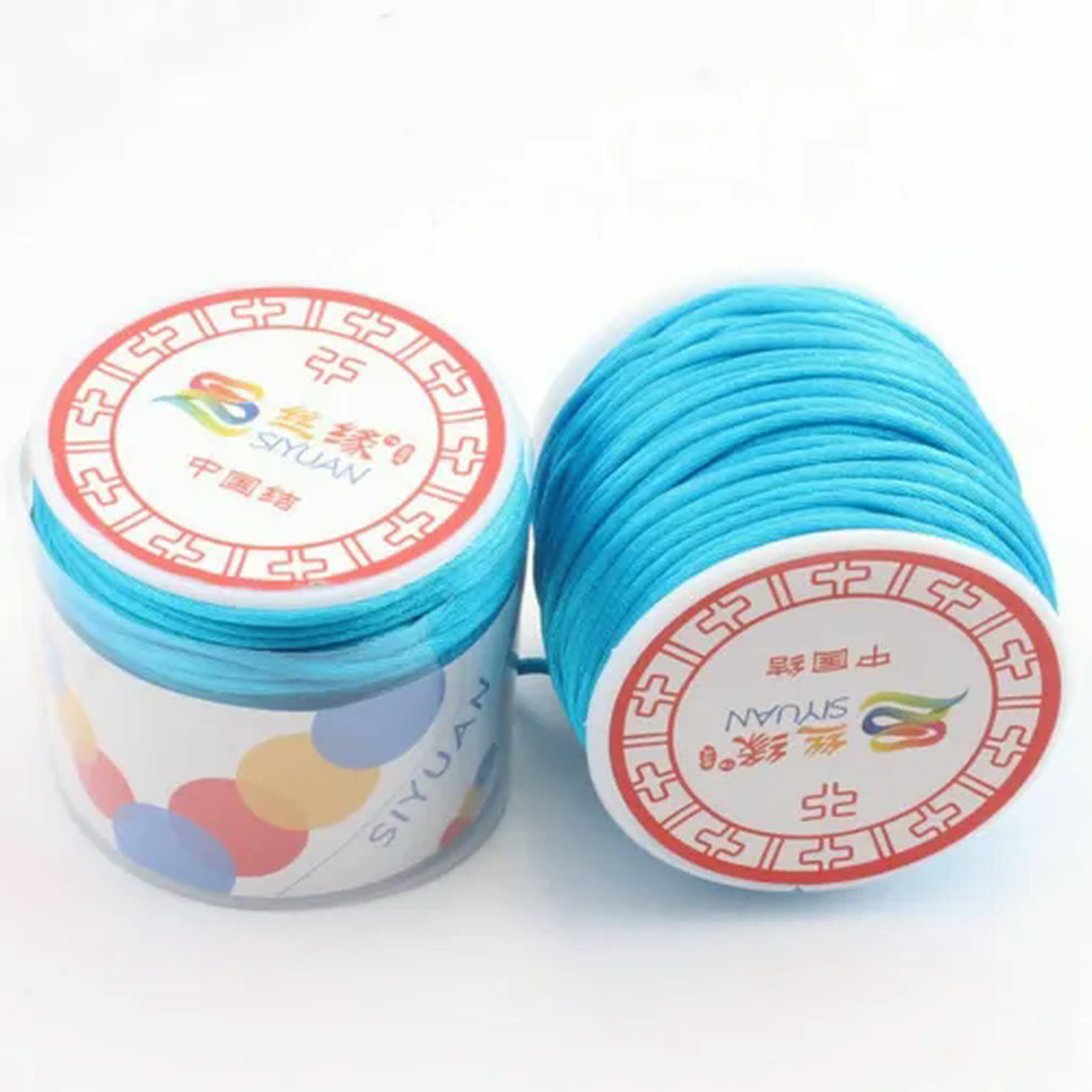 U8MO 25 Meters Nylon Chinese Satin Silk Knot Cord 2.5mm RATTAIL Thread ...
