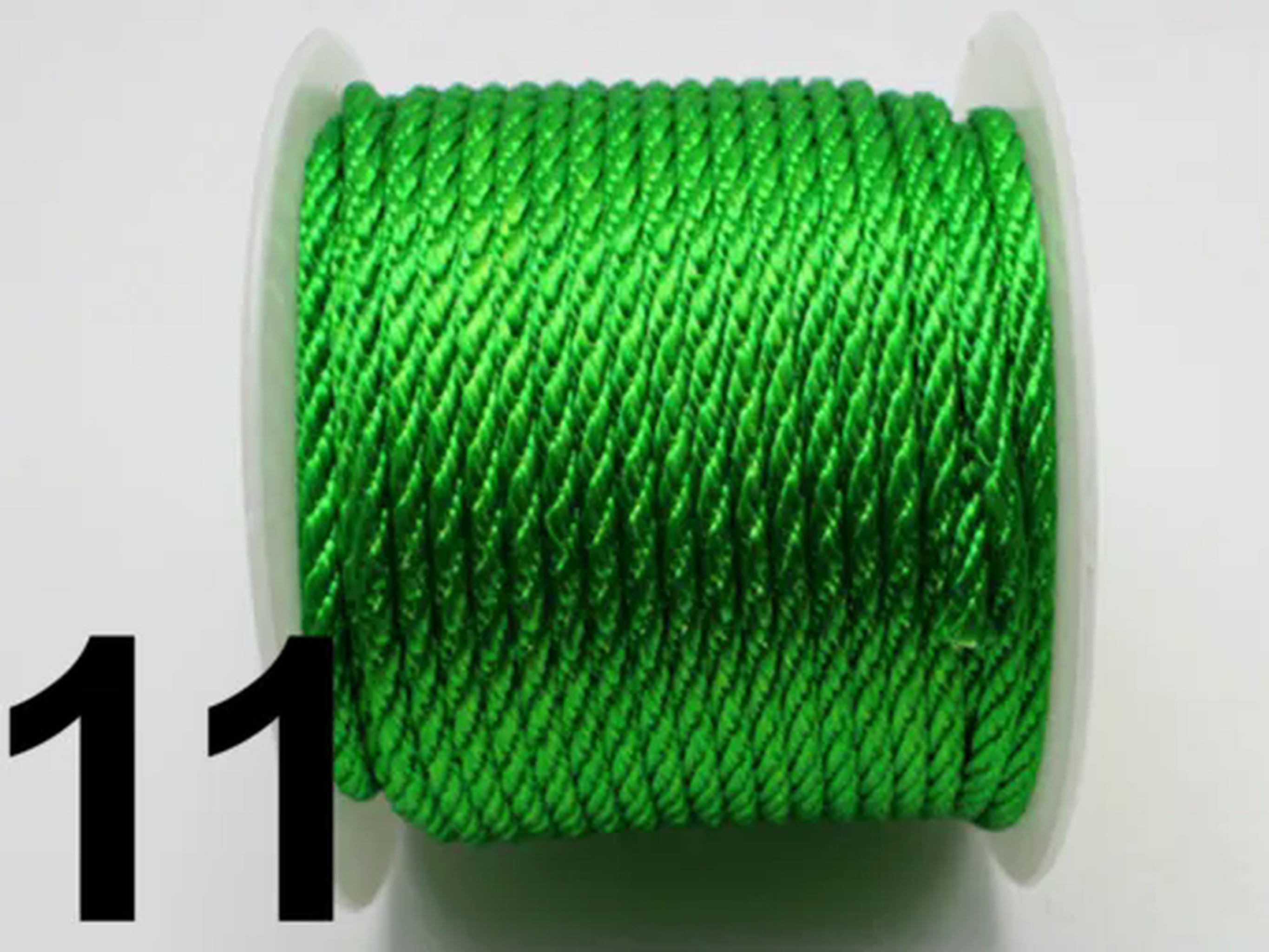 U8MO 25Meter Nylon String Chinese Satin Silk Braided Cord 3mm Love ...