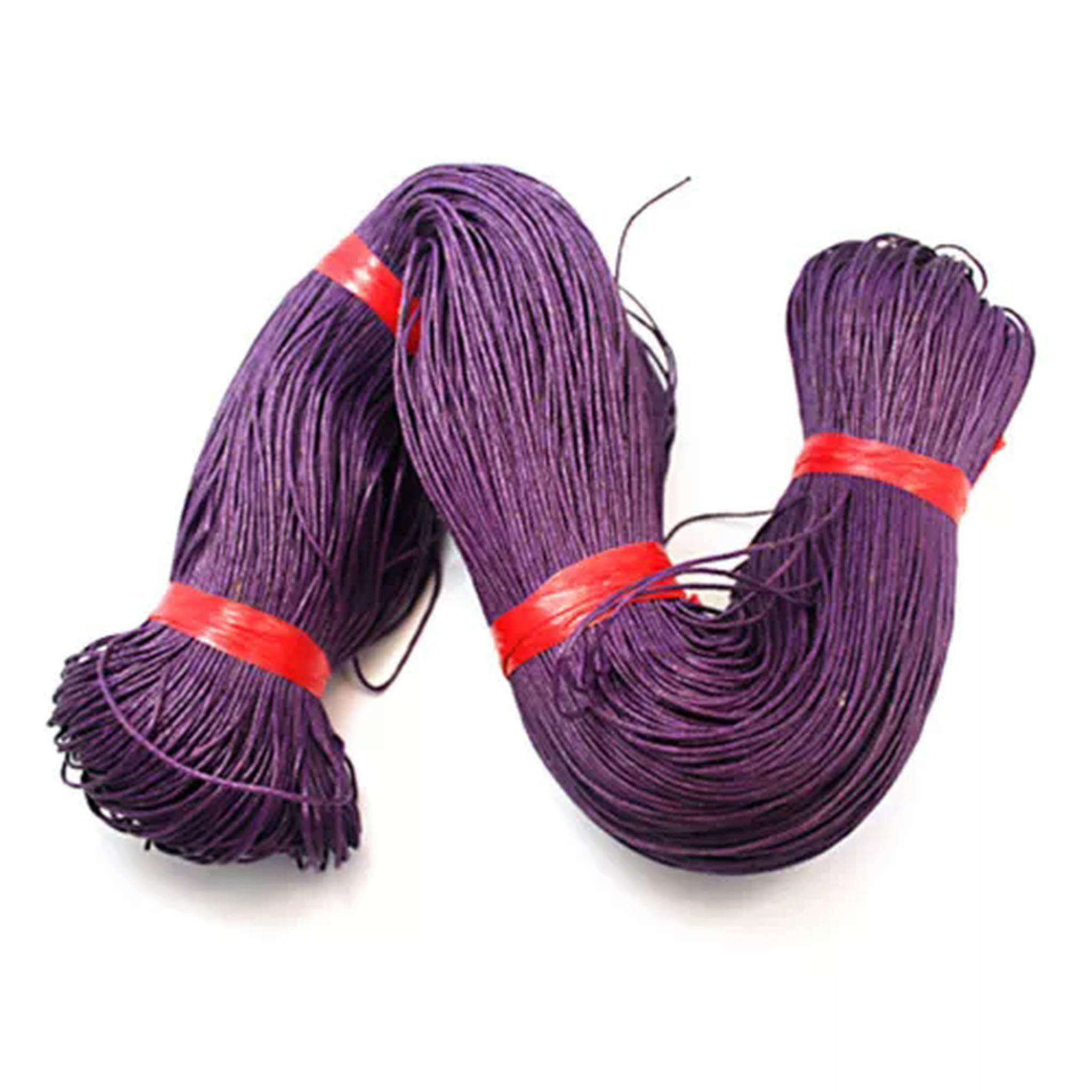 U8MO 360yds/Bundle Waxed Cotton Cords Round Beading Threads Tiny ...