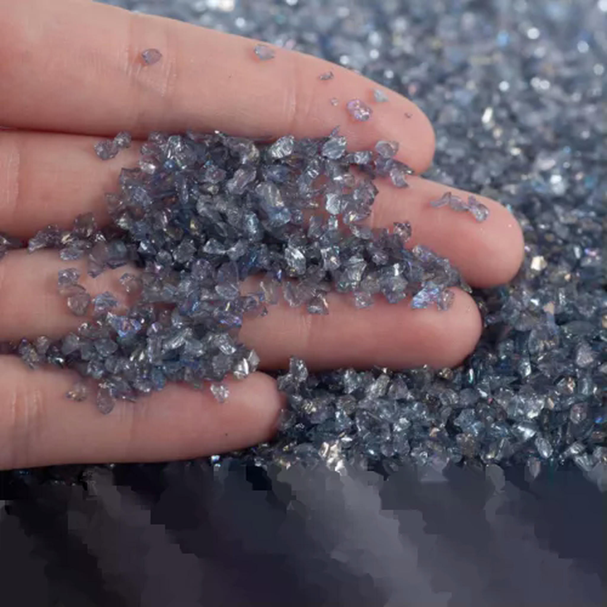 U8MO 45 Gram Crushed Irregular Glass Crystal Chips Craft Nail Art ...