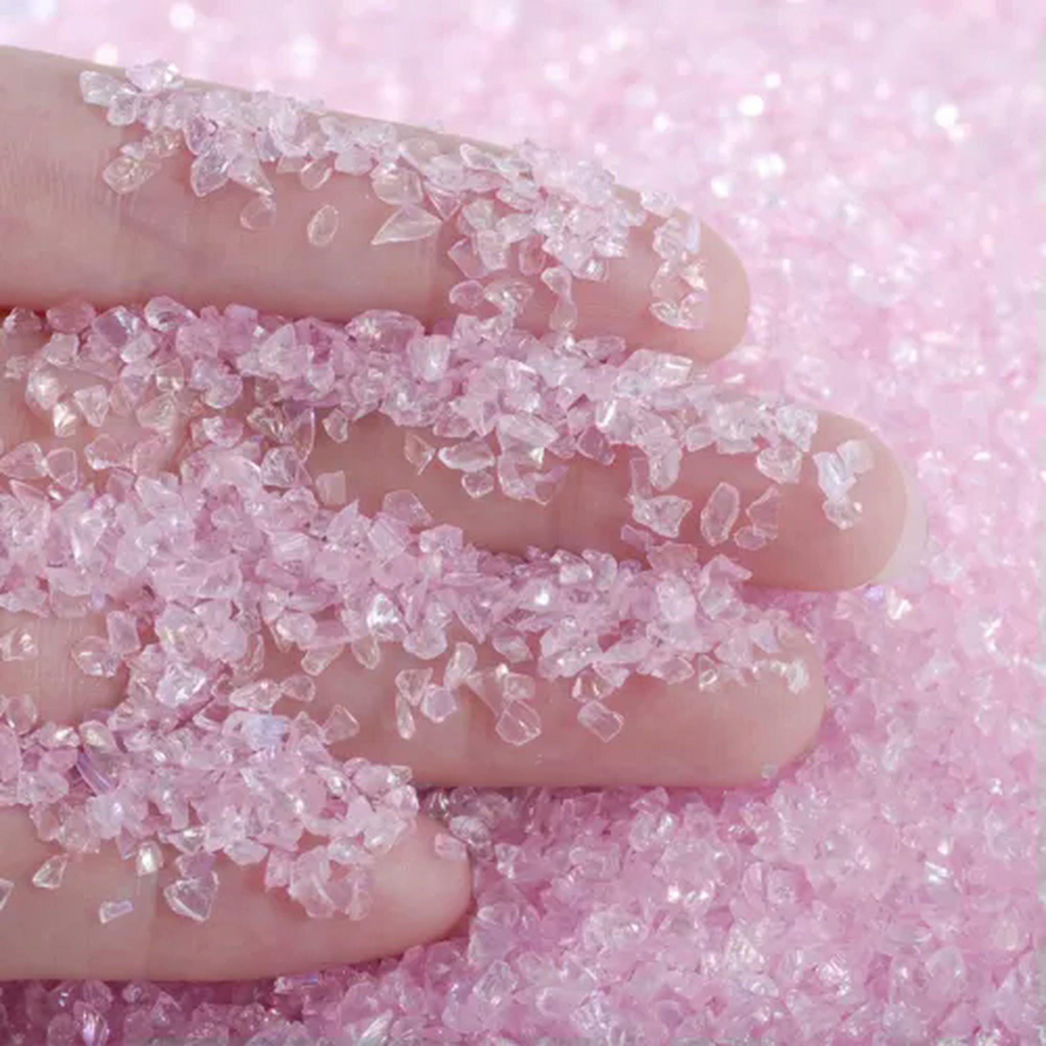 U8MO 45 Gram Crushed Irregular Glass Crystal Chips Craft Nail Art ...