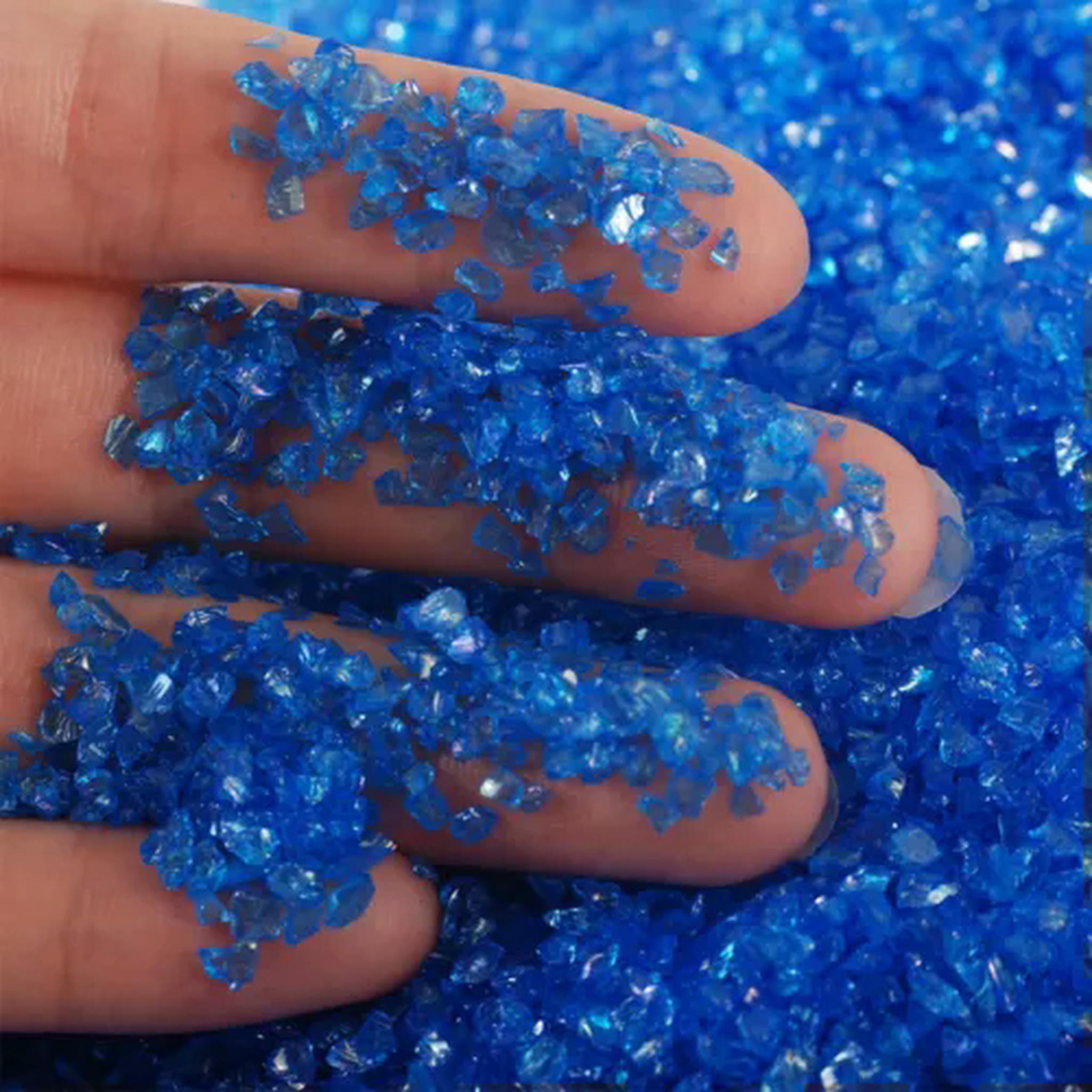 U8MO 45 Gram Crushed Irregular Glass Crystal Chips Craft Nail Art ...
