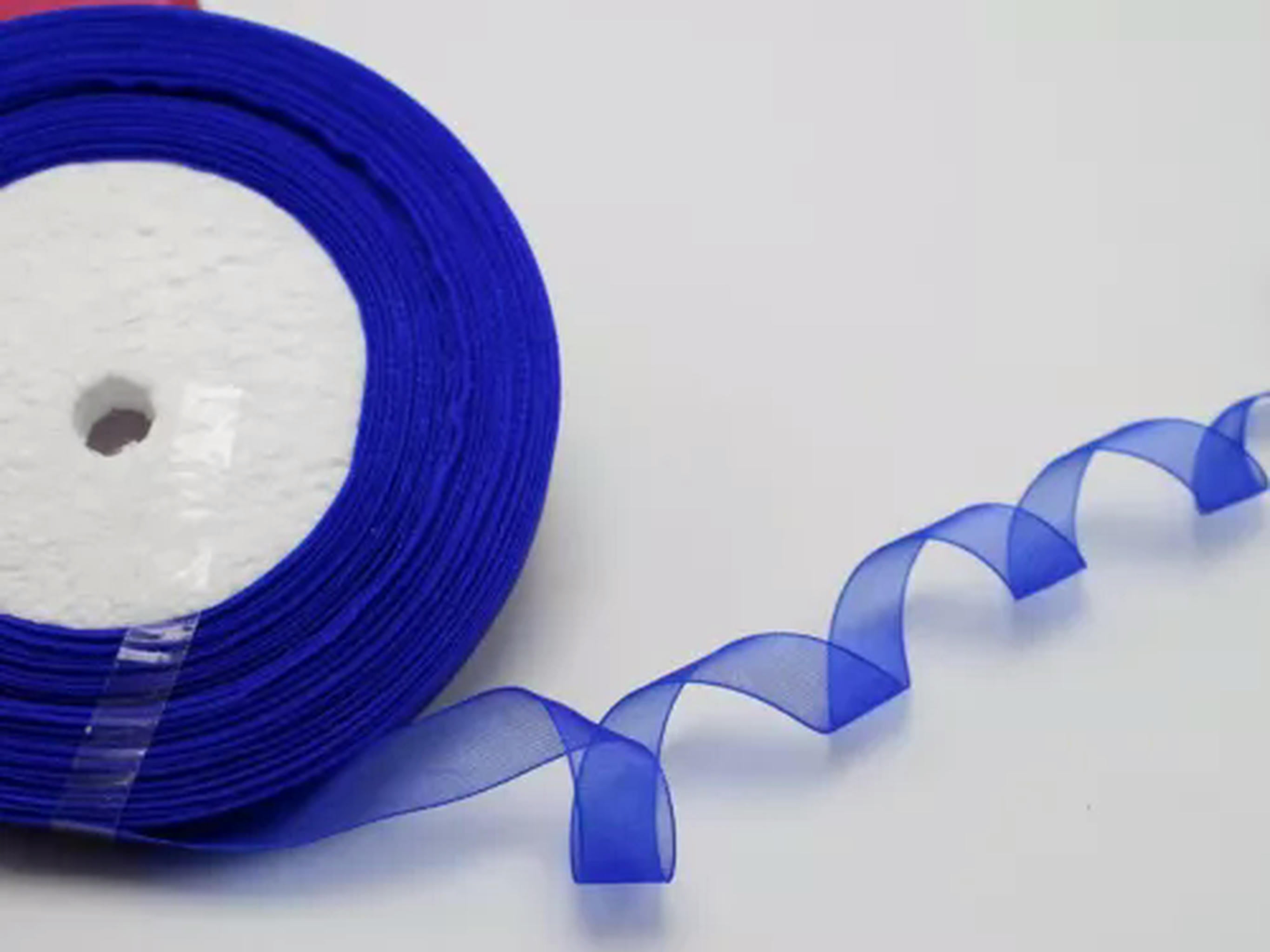 U8MO 50 Yards 3/8" (10mm) Wedding Crafts Sheer Organza Ribbon Pick Your ...