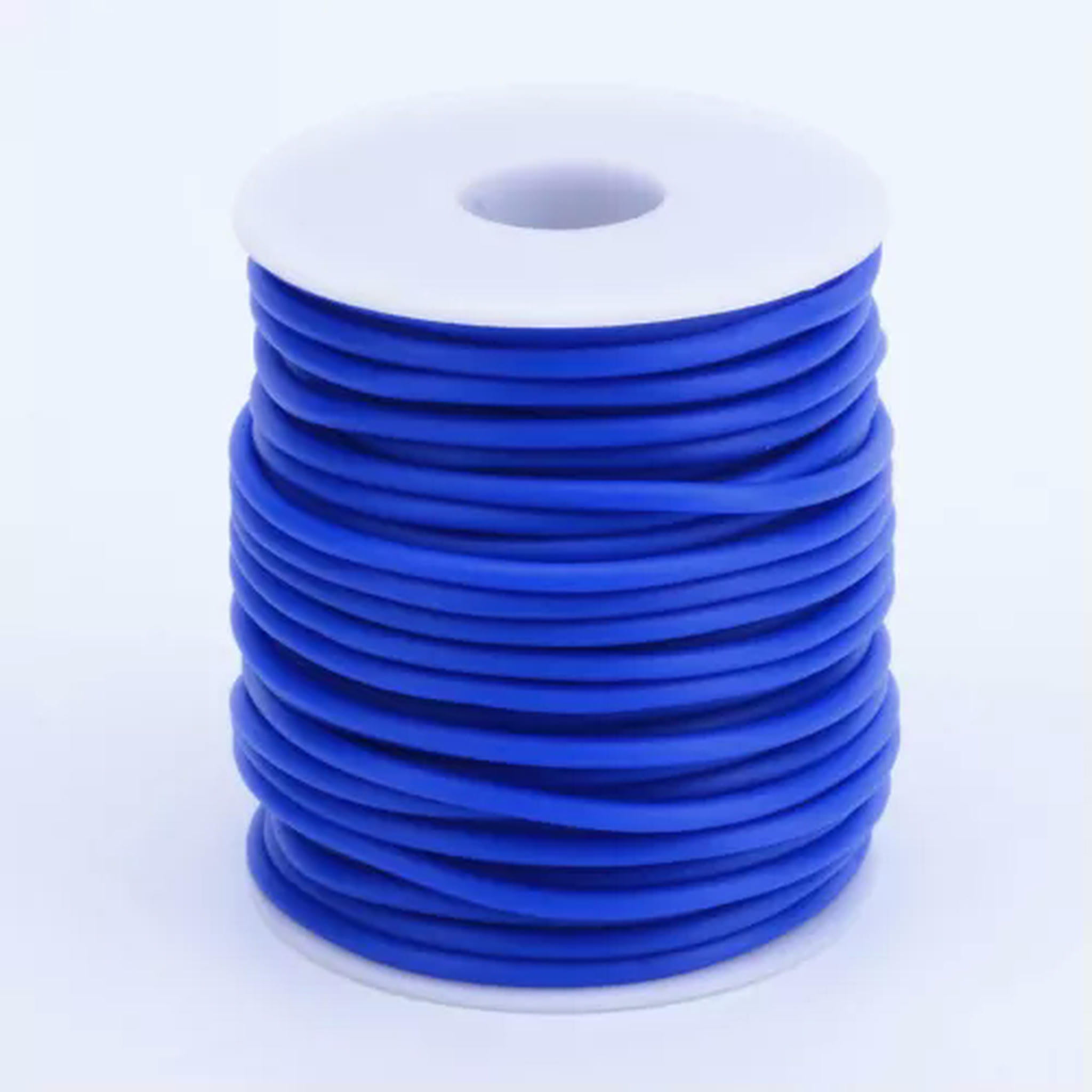 U8MO 50m/roll Hollow Pipe PVC Tubular Rubber Cord Thread Wrapping ...