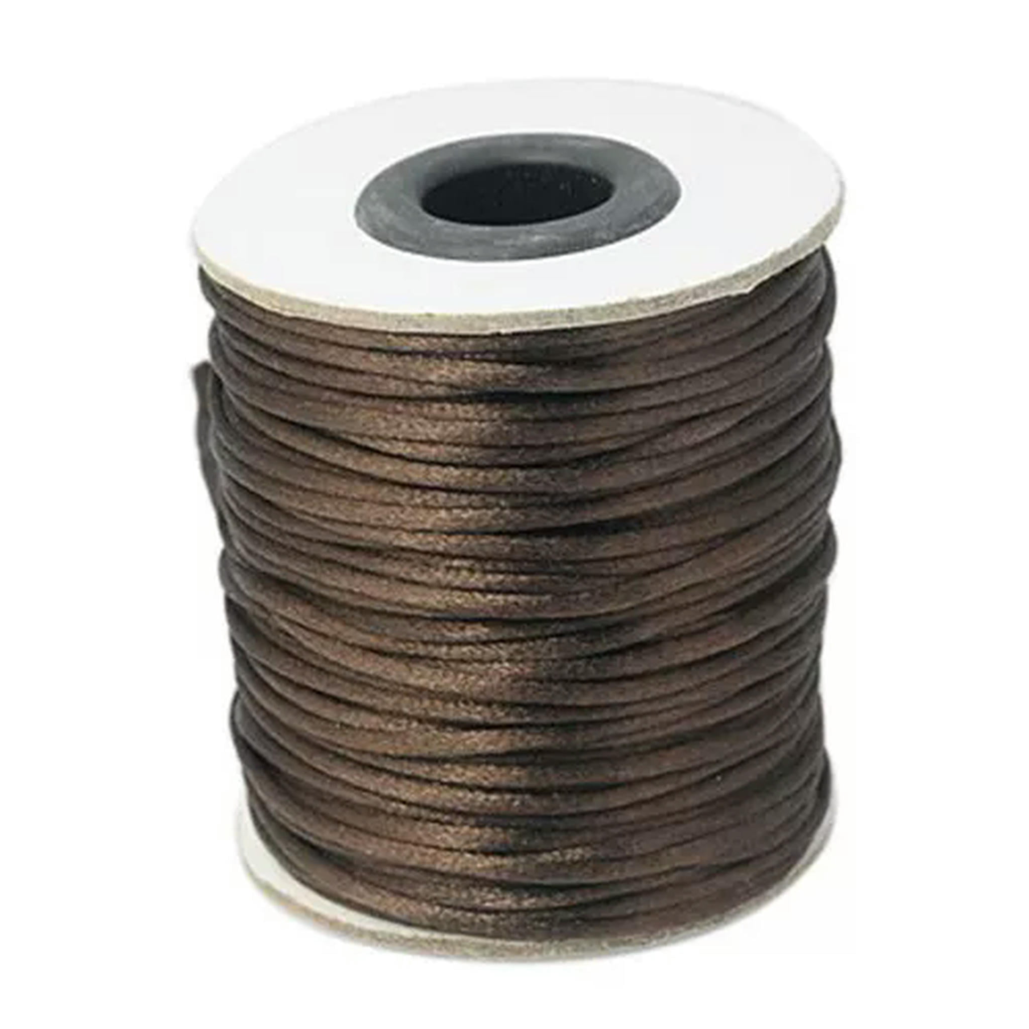 U8MO 50yards/roll Nylon Rattail Satin Cord Beading String Chinese ...