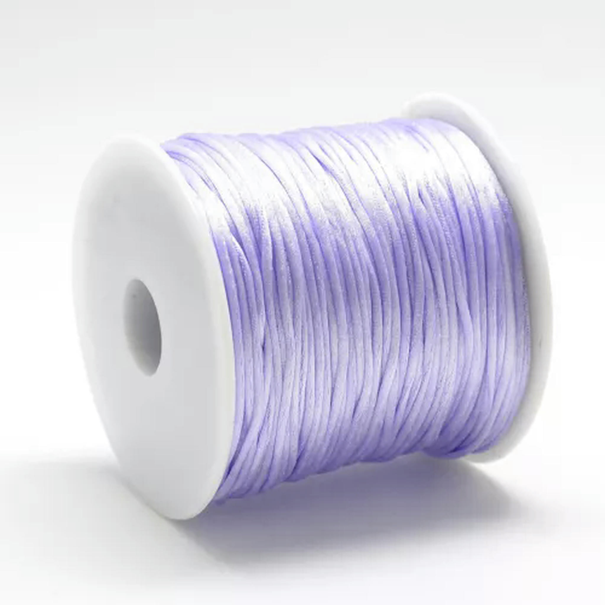 U8MO 75m/roll Nylon Thread Rattail Satin Cord DIY Jewelry Beading ...