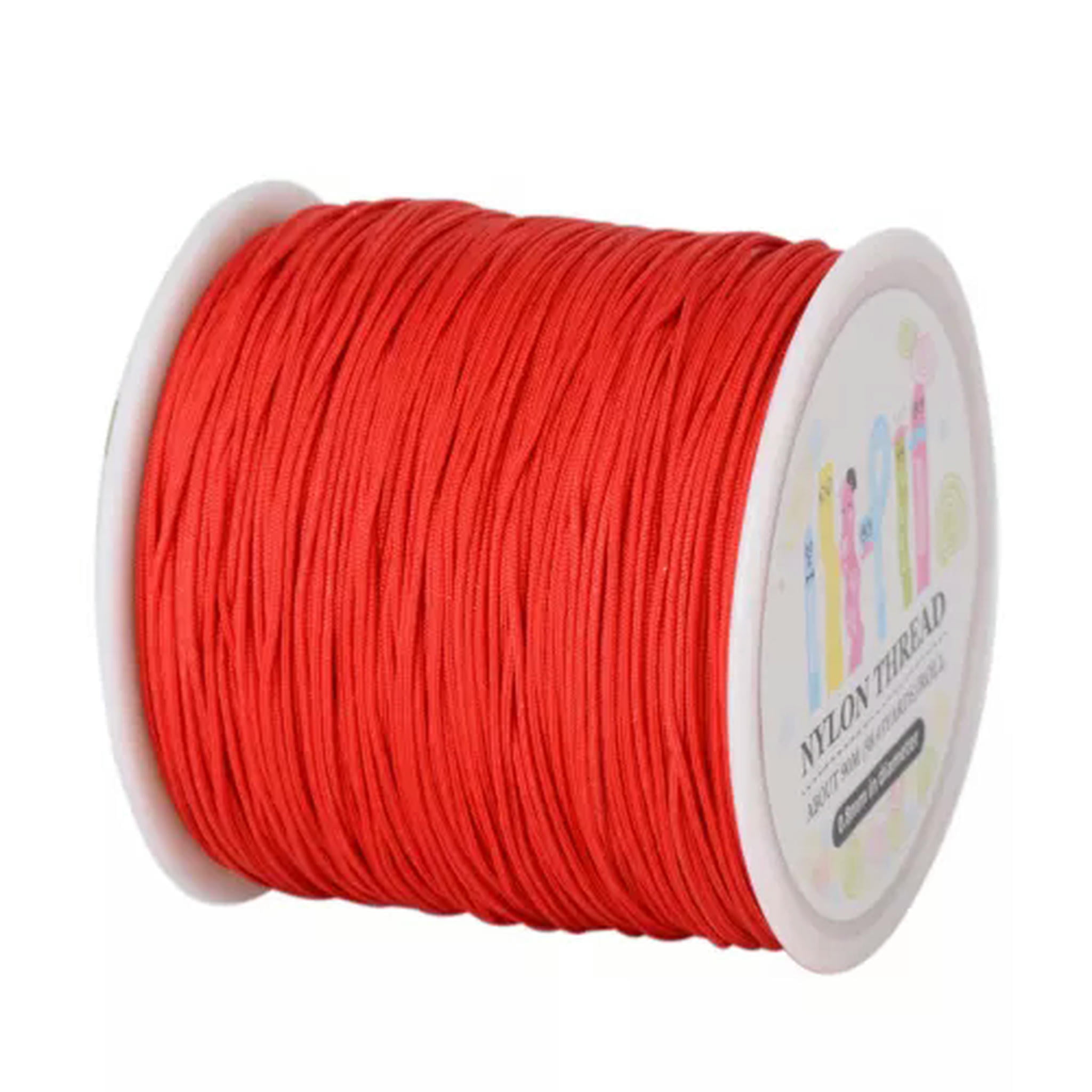 U8MO 98.43yards/roll Nylon Thread Chinese Knotting Cord Jewelry Beading ...
