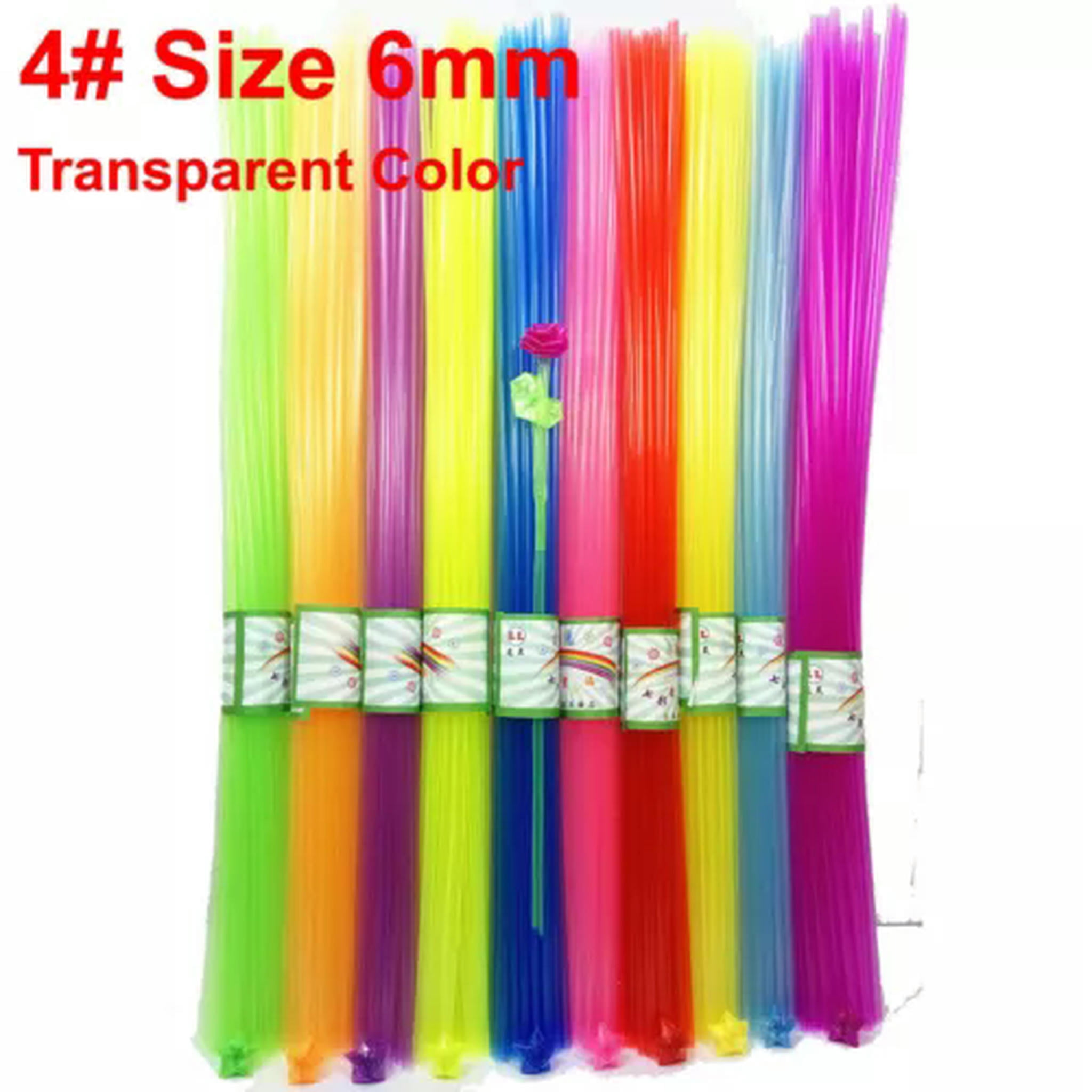 U8MO Craft DIY Mixed Colour 380mm Origami Lucky Star Folding Straw Girl ...