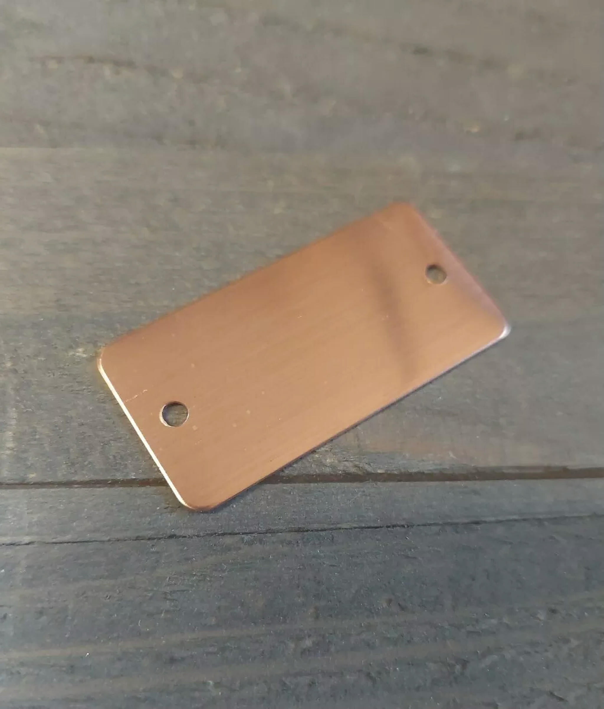 U8MO Metal Stamping Blank Pendant Connector Link Rectangle Copper 2 ...