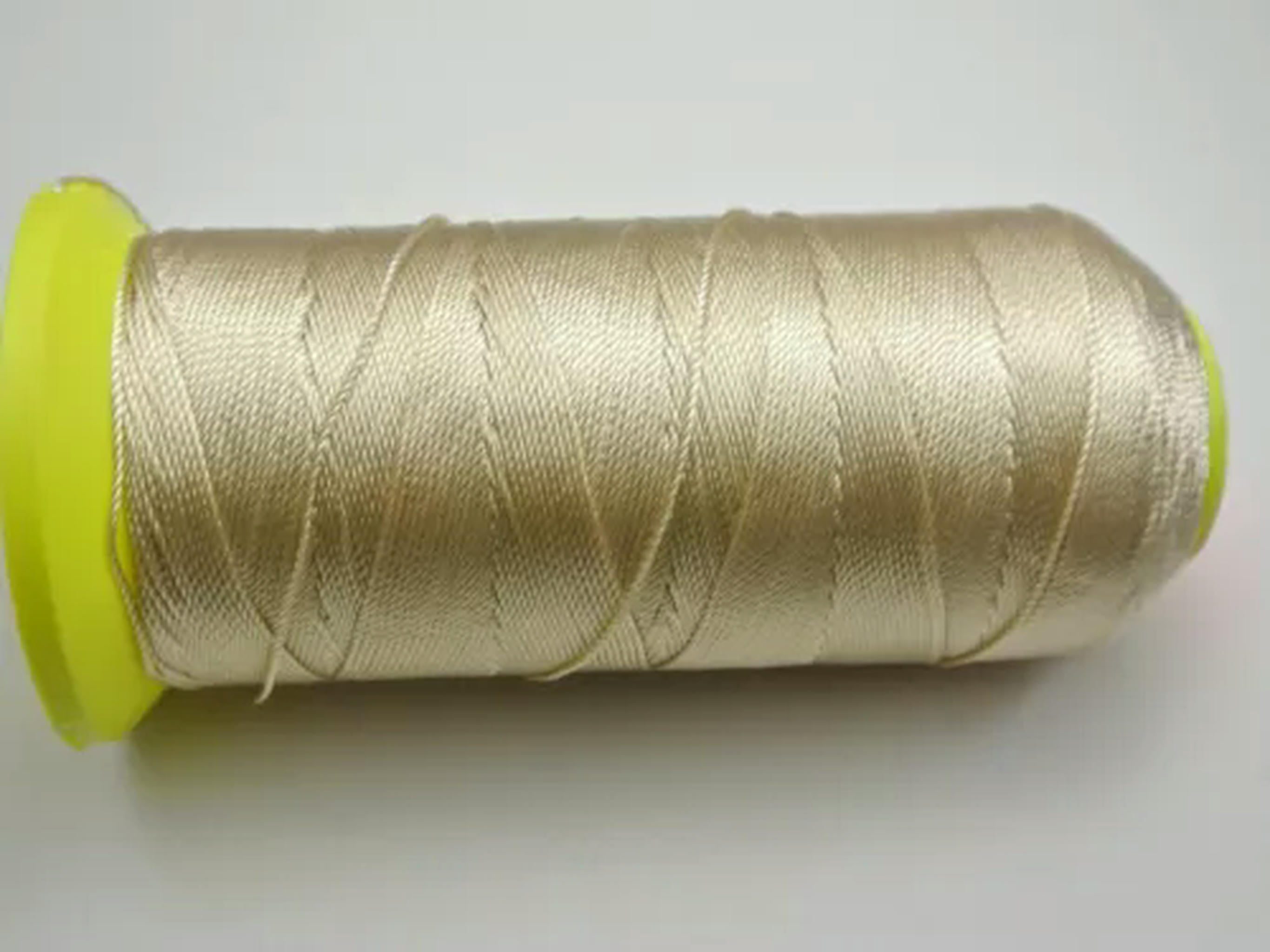 U8MO One Spool Beige Nylon Beading Thread Cord String 210D/12,9,6,3 ...