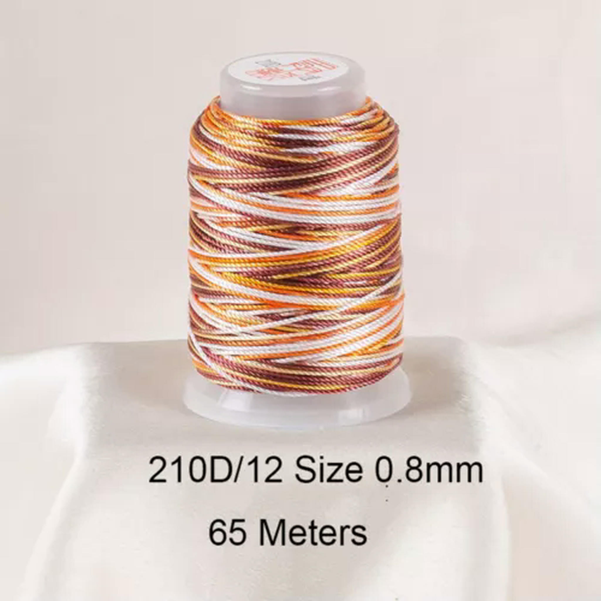 U8MO One Spool Variegated Polyester Sewing Embroidery Thread String ...