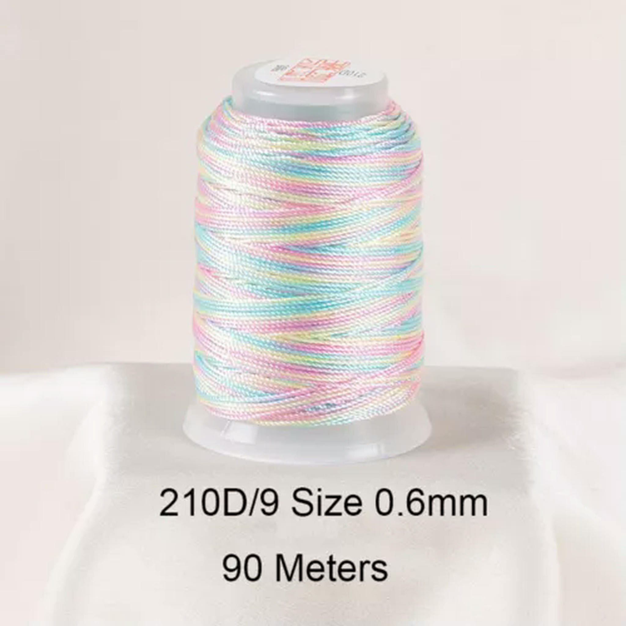 U8MO One Spool Variegated Polyester Sewing Embroidery Thread String ...